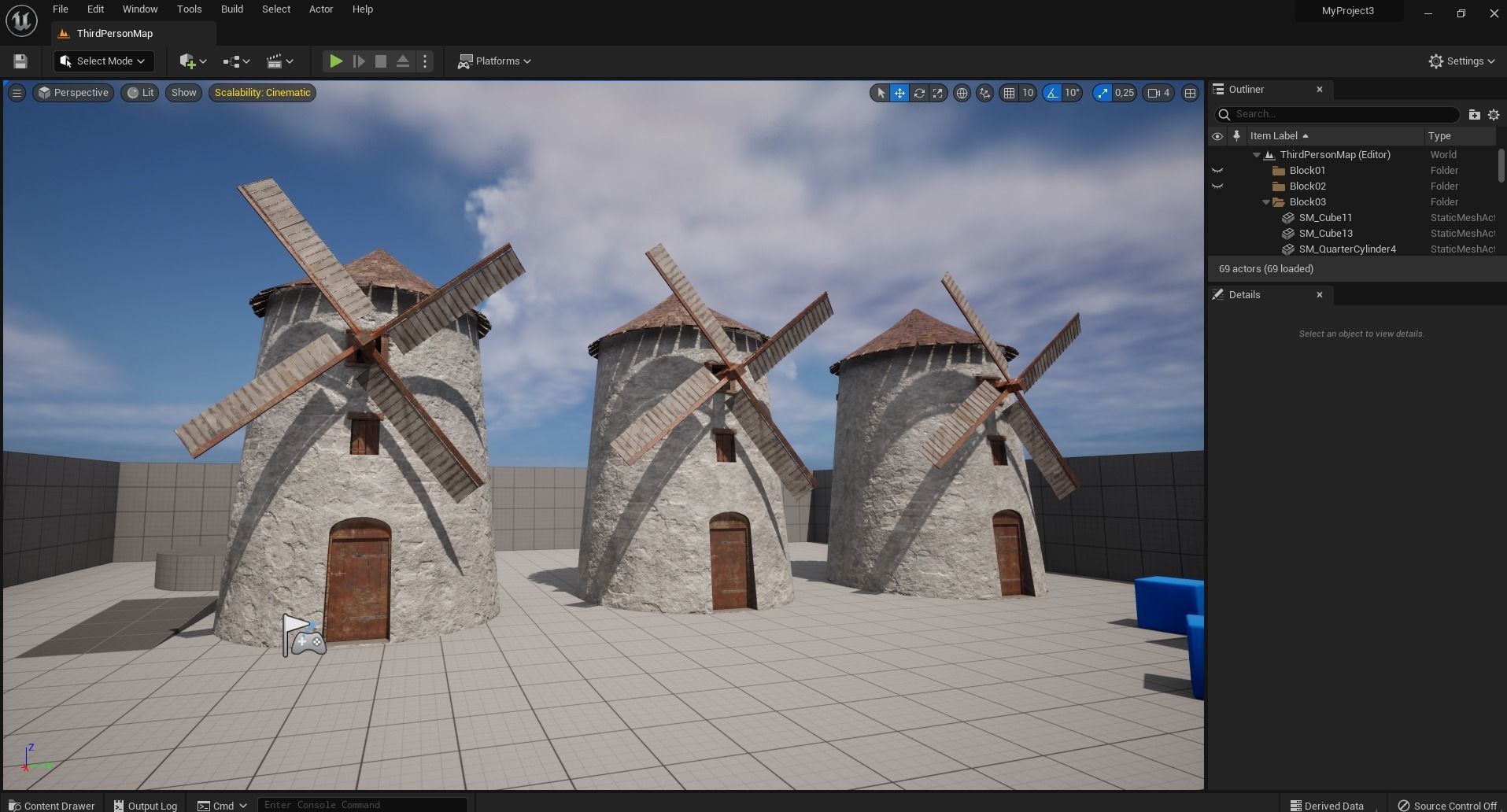 3D model Low Poly Windmill Assets VR / AR / low-poly | CGTrader