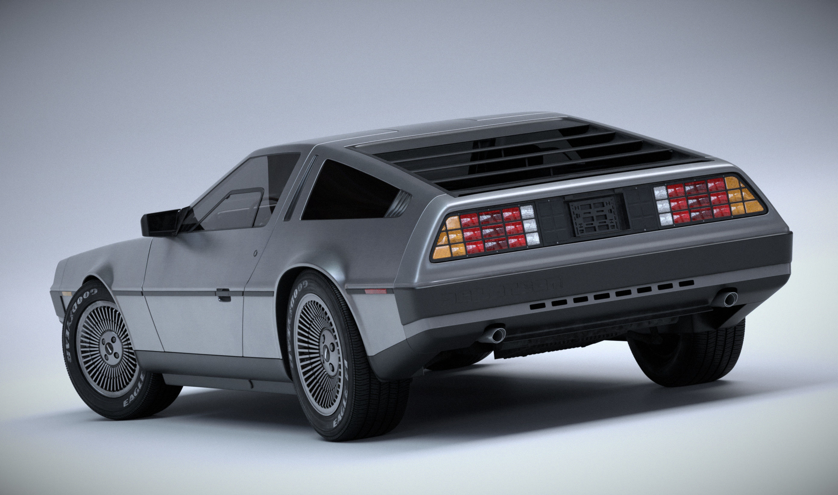 DMC-12 Delorean 3D model | CGTrader