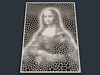 Mona Lisa STL 3D model 3D printable | CGTrader
