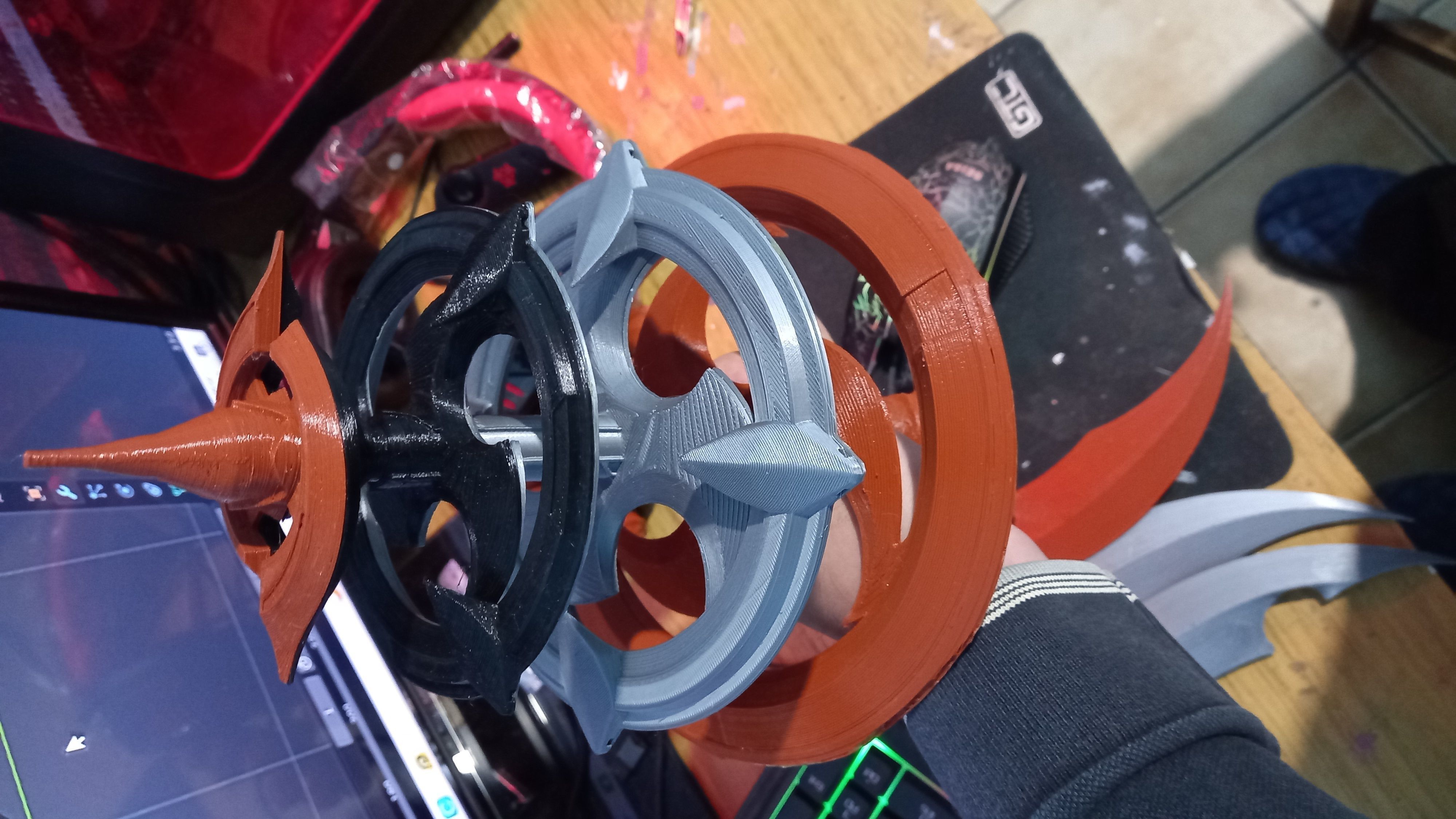 genshin impact catalyst Kagura Verity Yae miko 3D model 3D printable ...