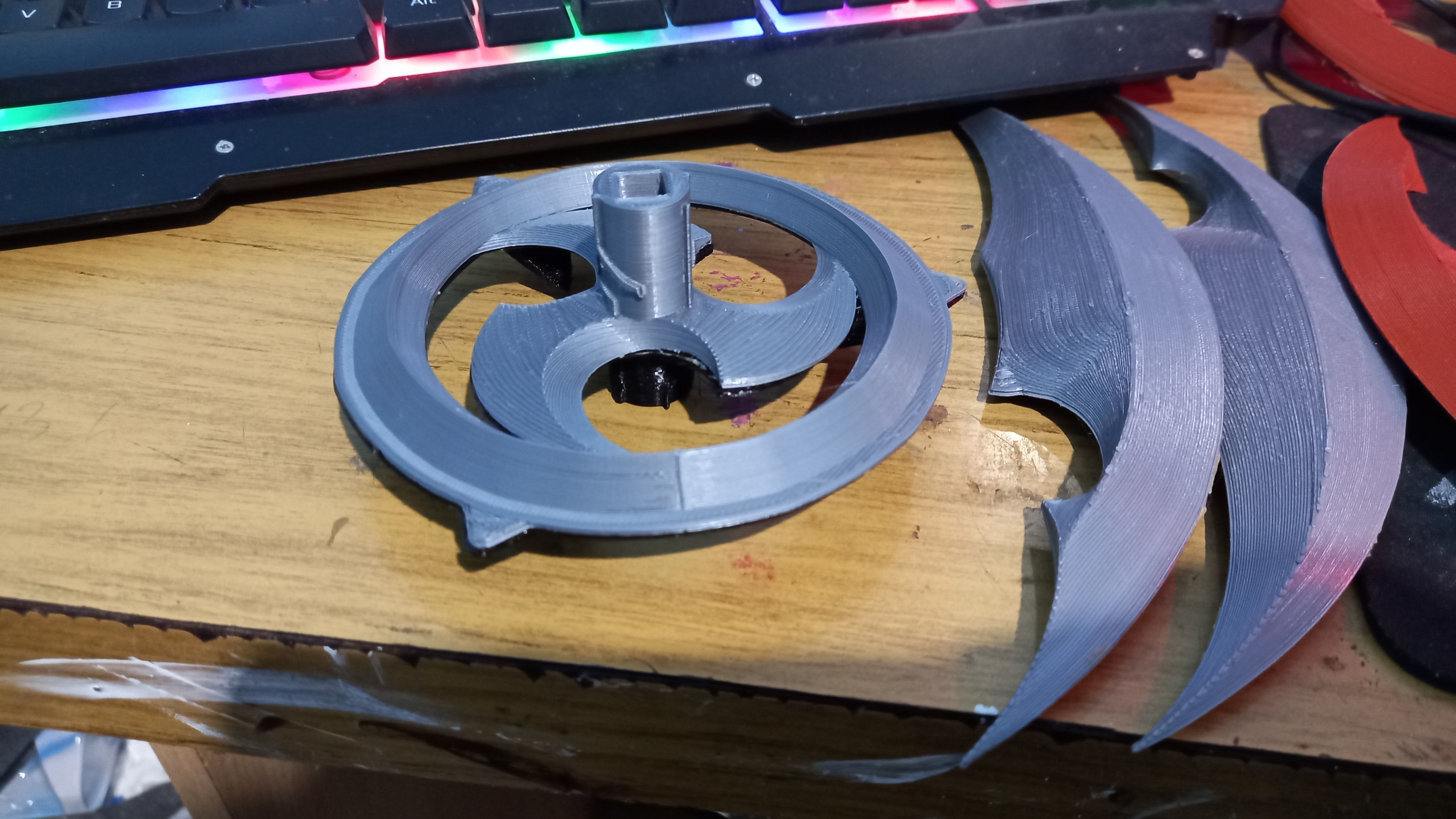 genshin impact catalyst Kagura Verity Yae miko 3D model 3D printable ...