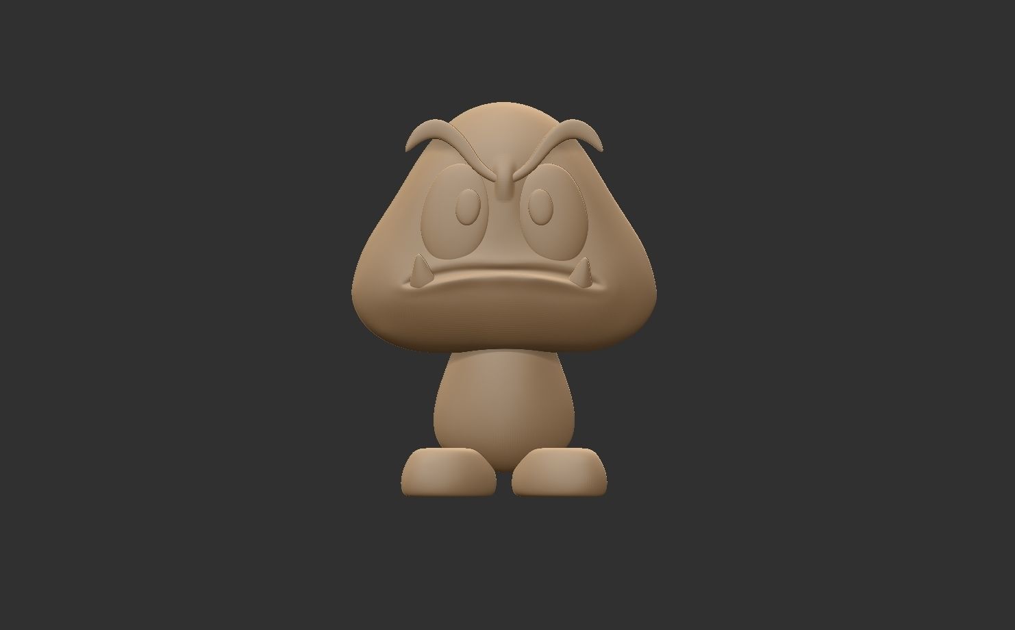 goomba mario 3d printable model 3D model 3D printable | CGTrader