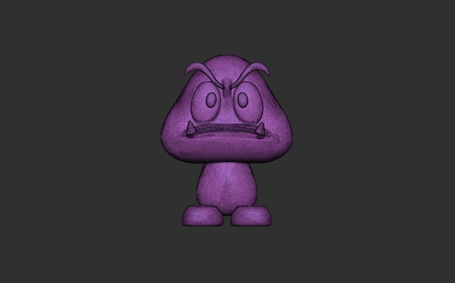goomba mario 3d printable model 3D model 3D printable | CGTrader