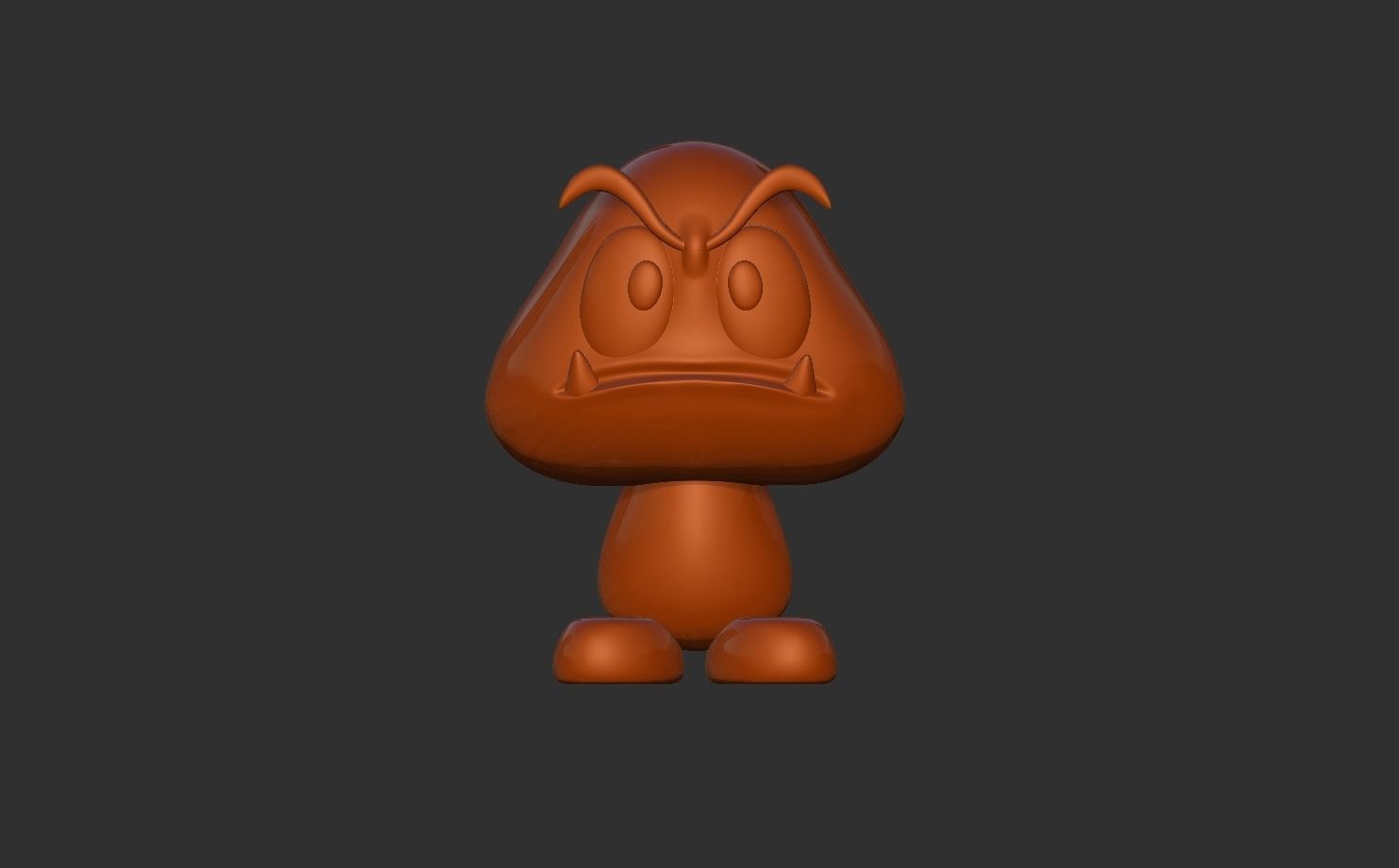 goomba mario 3d printable model 3D model 3D printable | CGTrader