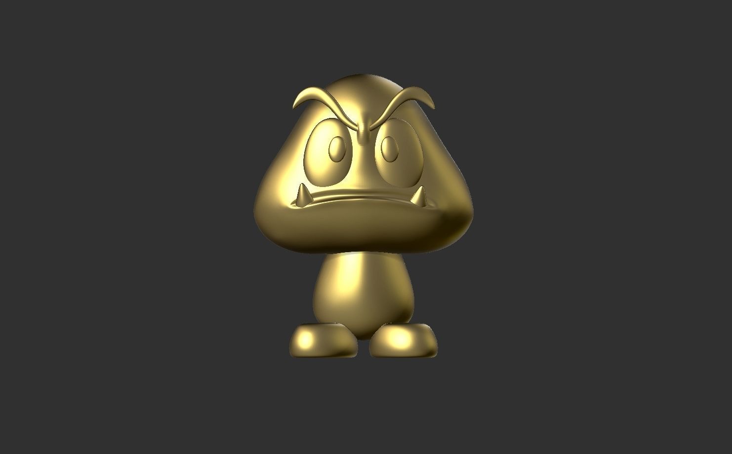 goomba mario 3d printable model 3D model 3D printable | CGTrader