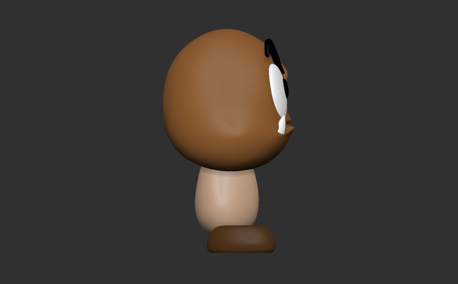 goomba mario 3d printable model 3D model 3D printable | CGTrader