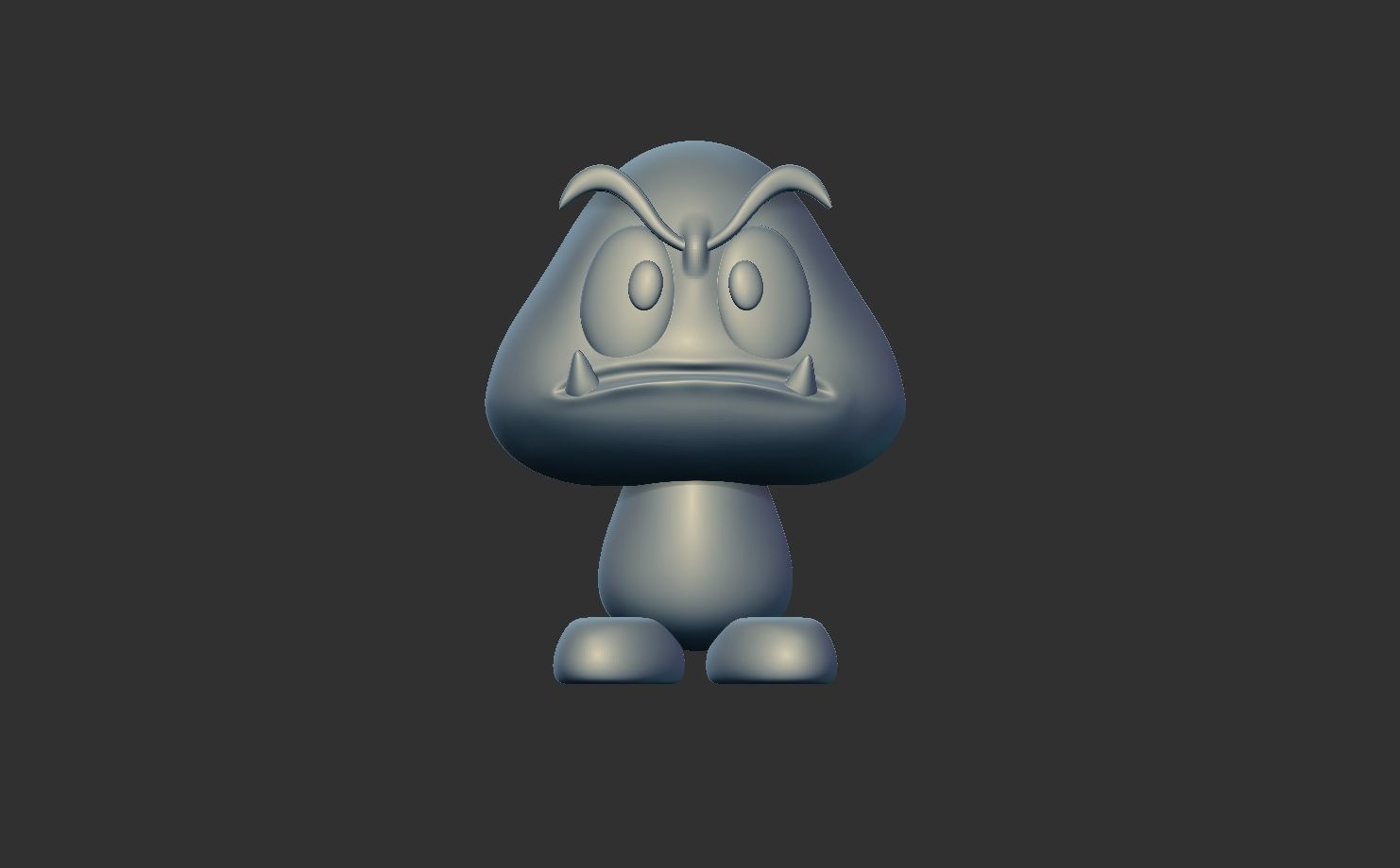 goomba mario 3d printable model 3D model 3D printable | CGTrader