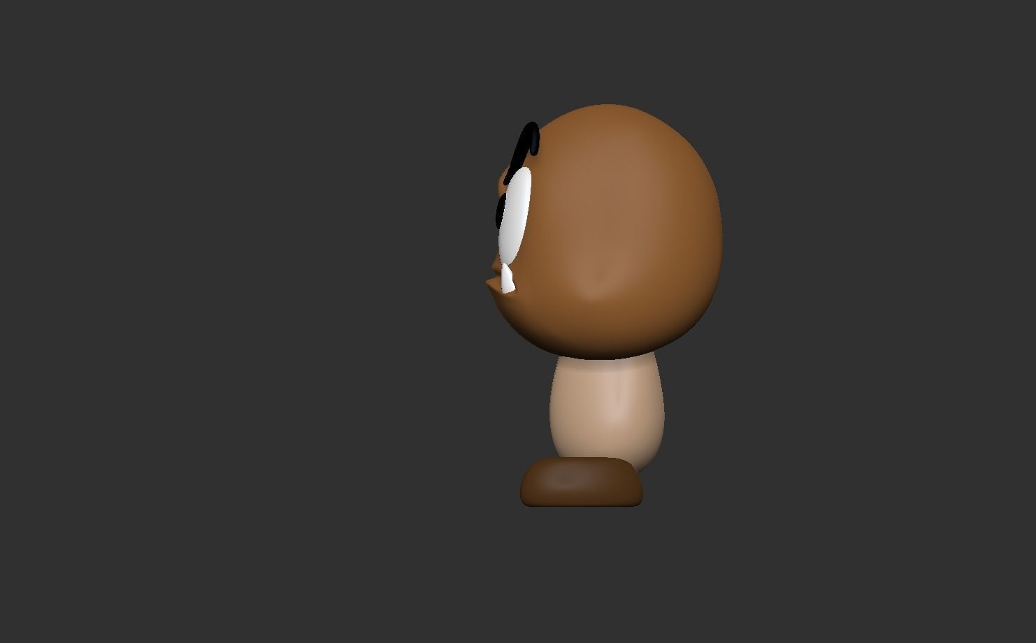 goomba mario 3d printable model 3D model 3D printable | CGTrader