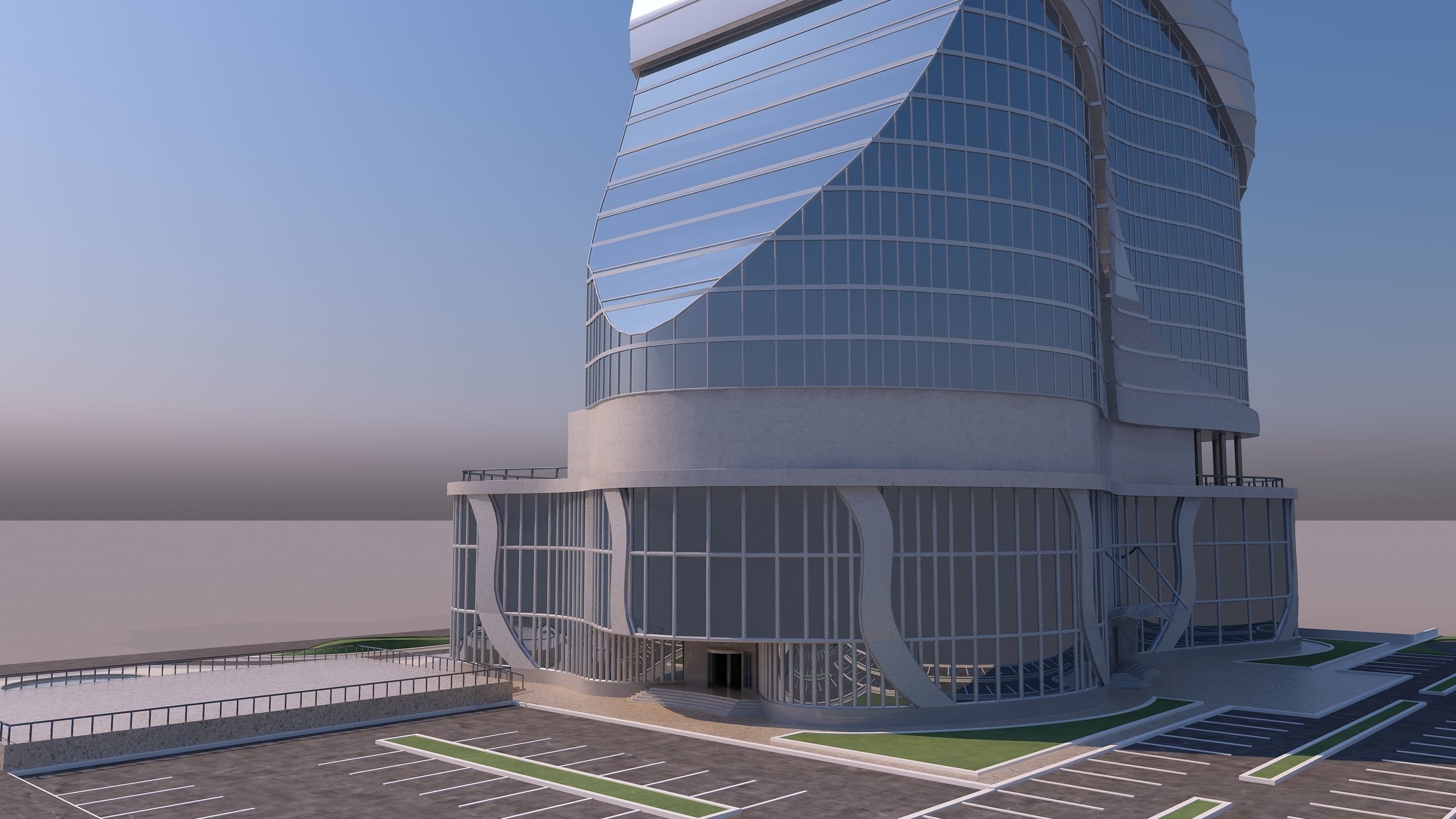 0181 - Skyscraper Architecture 3D Project - 2D Drawings 3D model | CGTrader