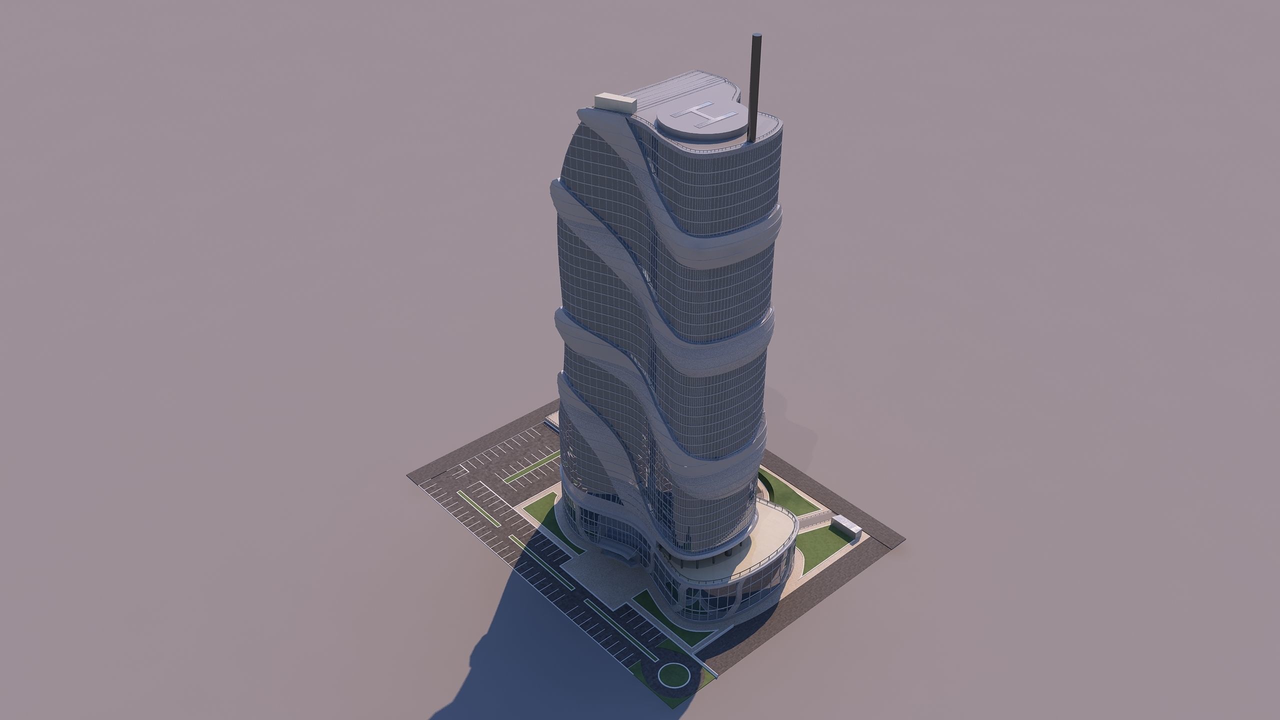 0181 - Skyscraper Architecture 3D Project - 2D Drawings 3D model | CGTrader