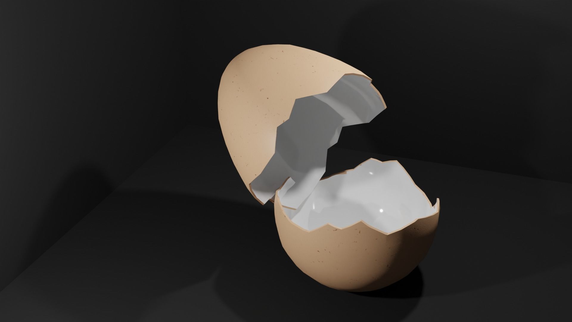 3D model Egg Model for Godot 4 VR / AR / low-poly | CGTrader