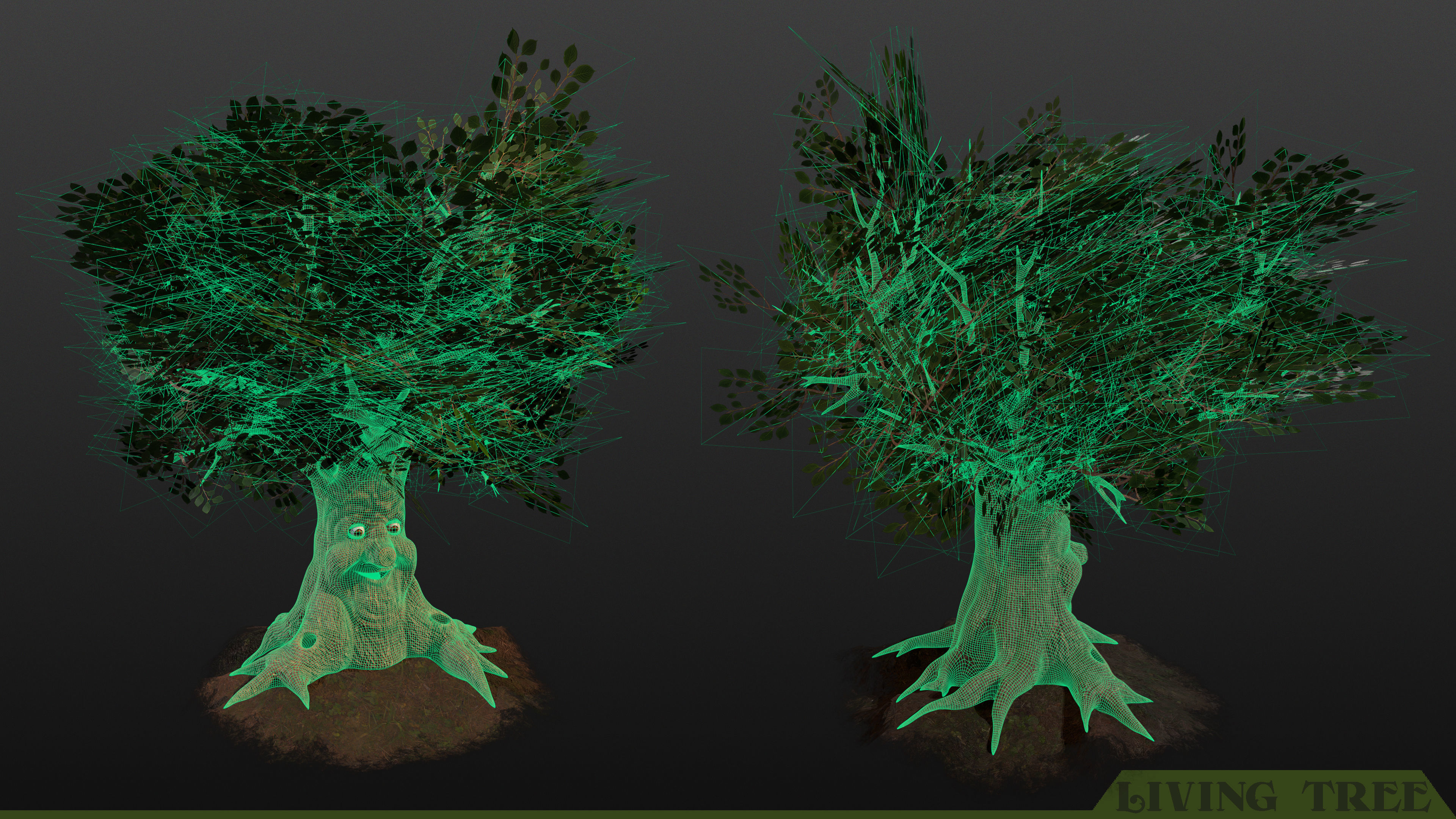 3D model Living Tree VR / AR / low-poly | CGTrader