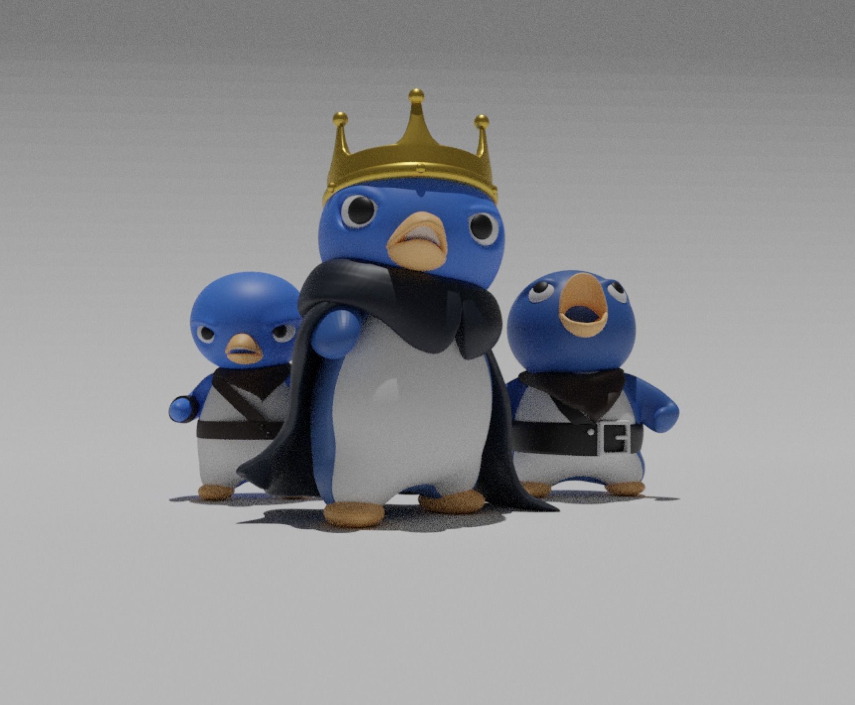 PENGUING KING MARIO BROS 3D model 3D printable | CGTrader