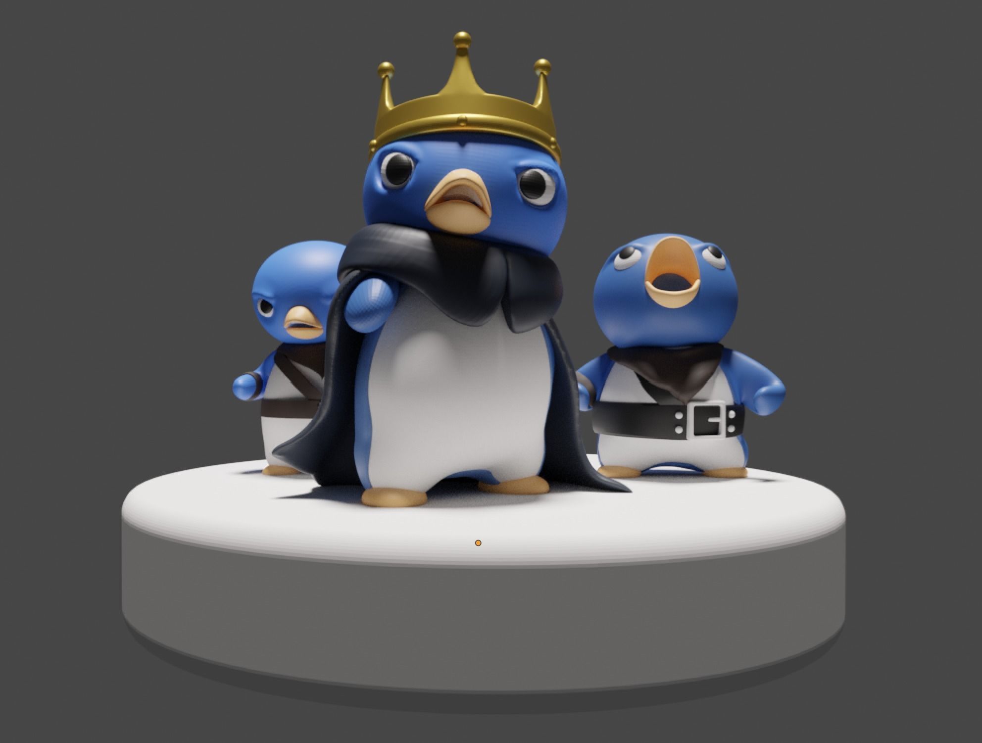PENGUING KING MARIO BROS 3D model 3D printable | CGTrader