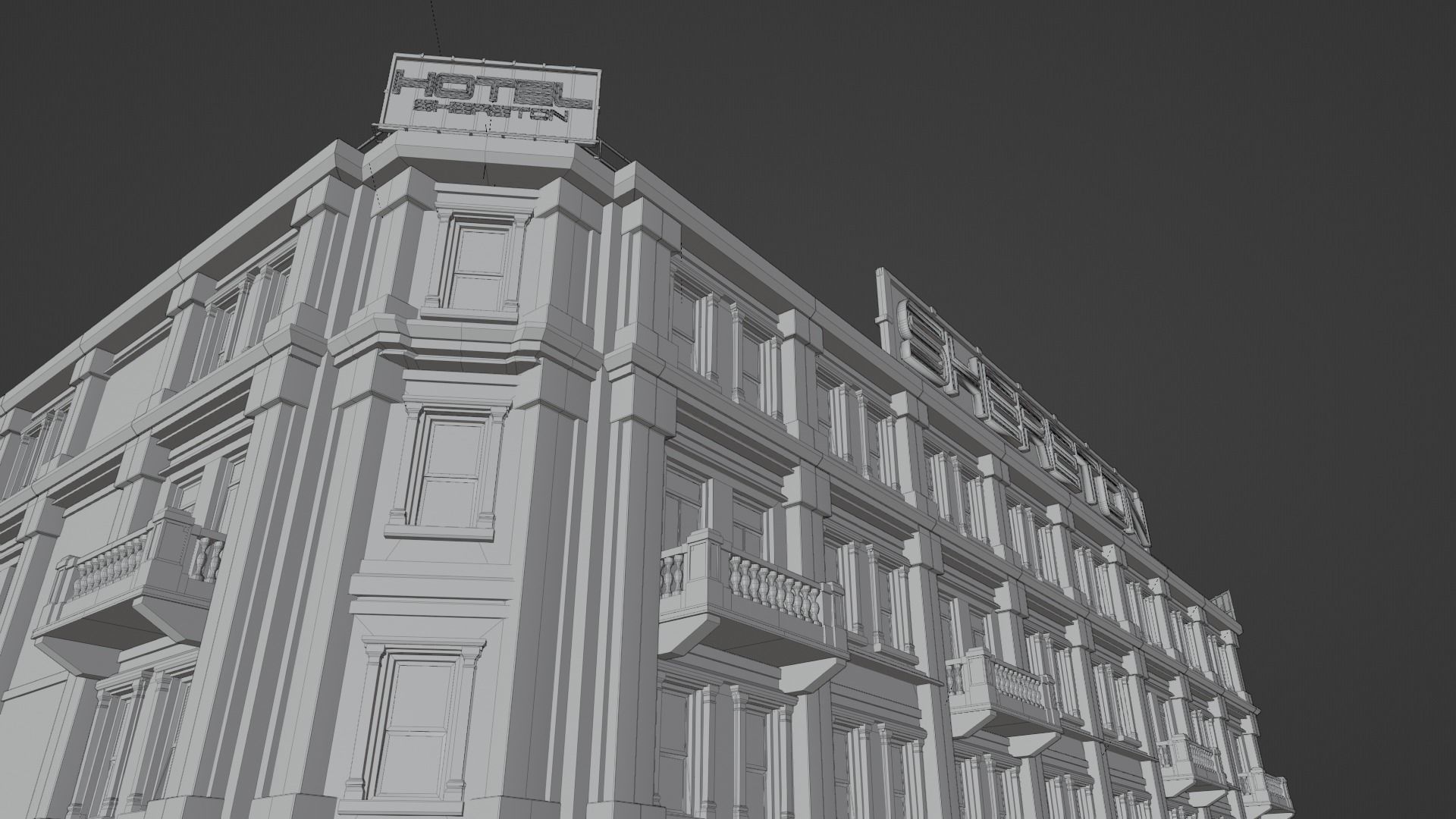 3D model Building Pack VR / AR / low-poly | CGTrader