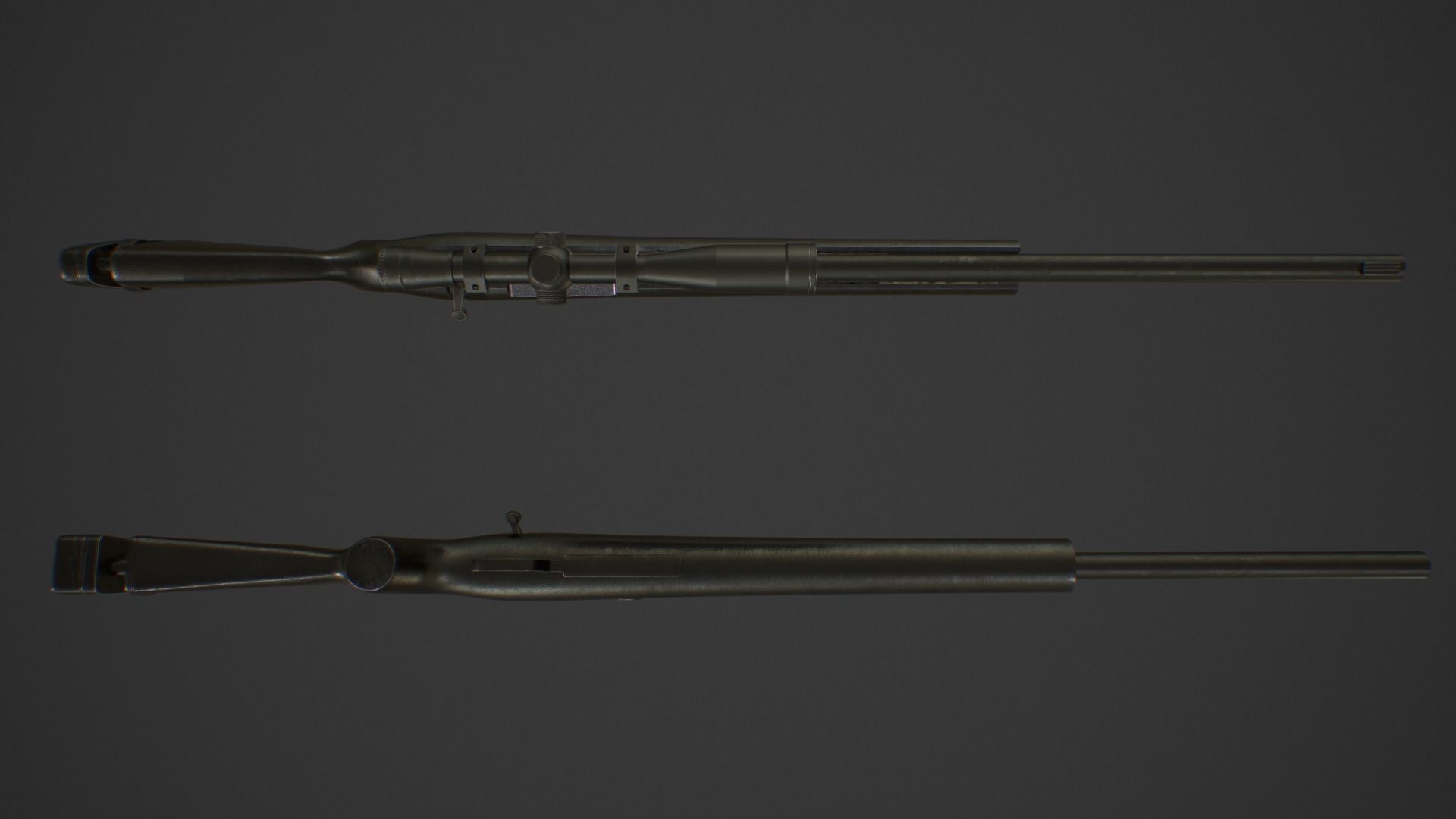 3D model M24 Sniper Rifle VR / AR / low-poly | CGTrader