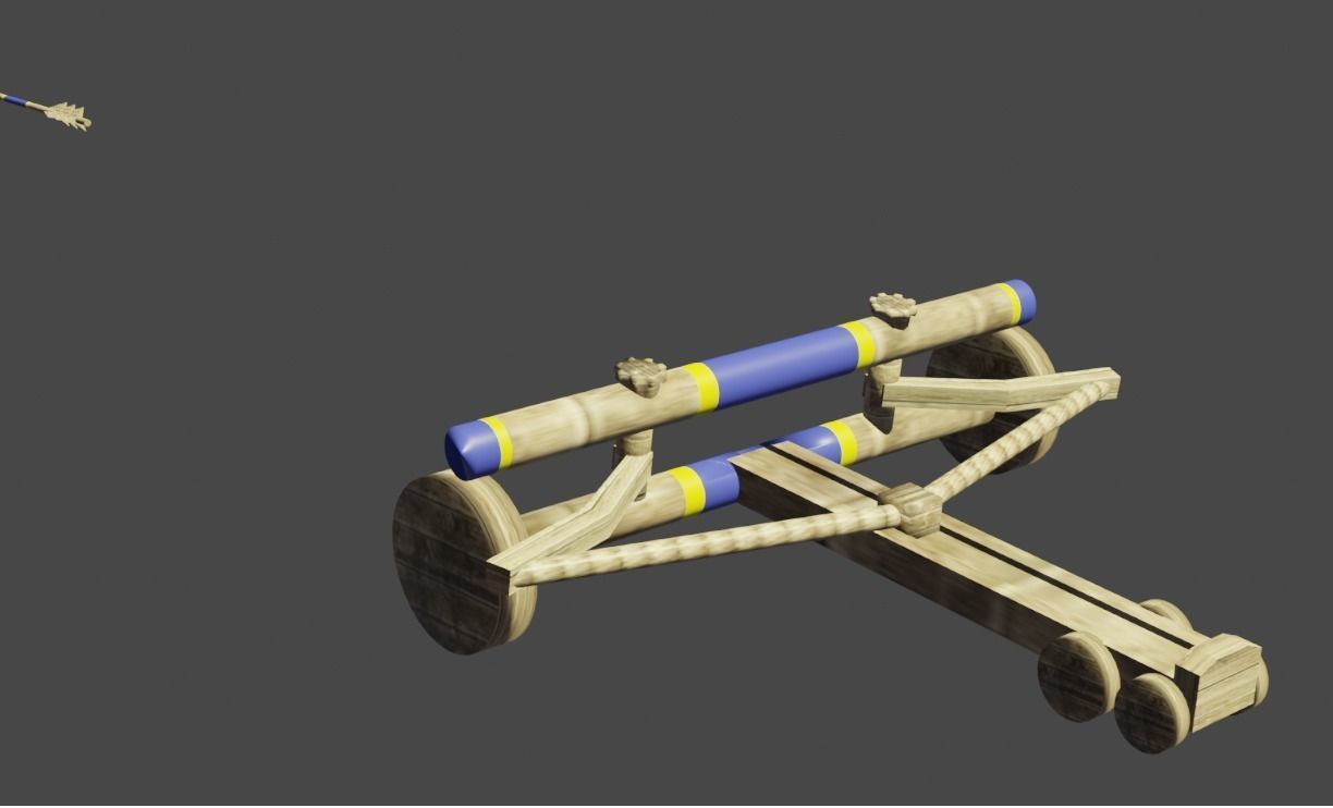 3D model catapult VR / AR / low-poly | CGTrader