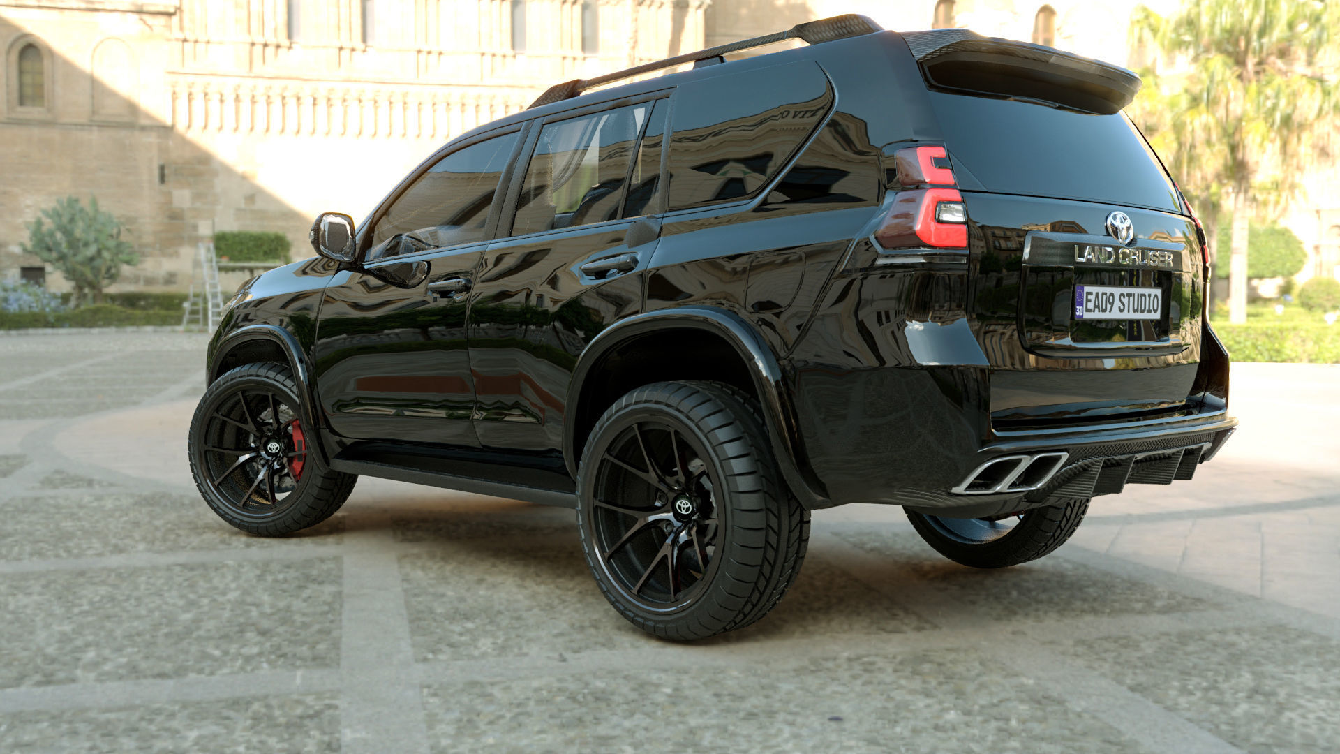 2022 Toyota Prado VXL OFFROAD Tuned 3D model | CGTrader