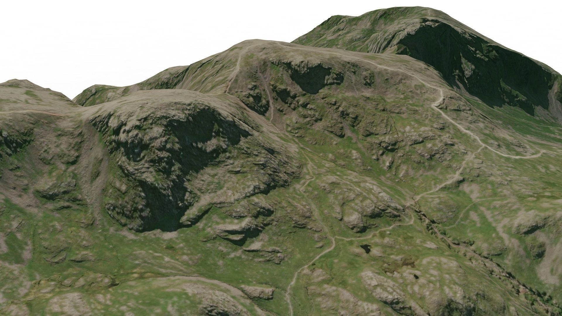 Scafell Pike 3D model | CGTrader