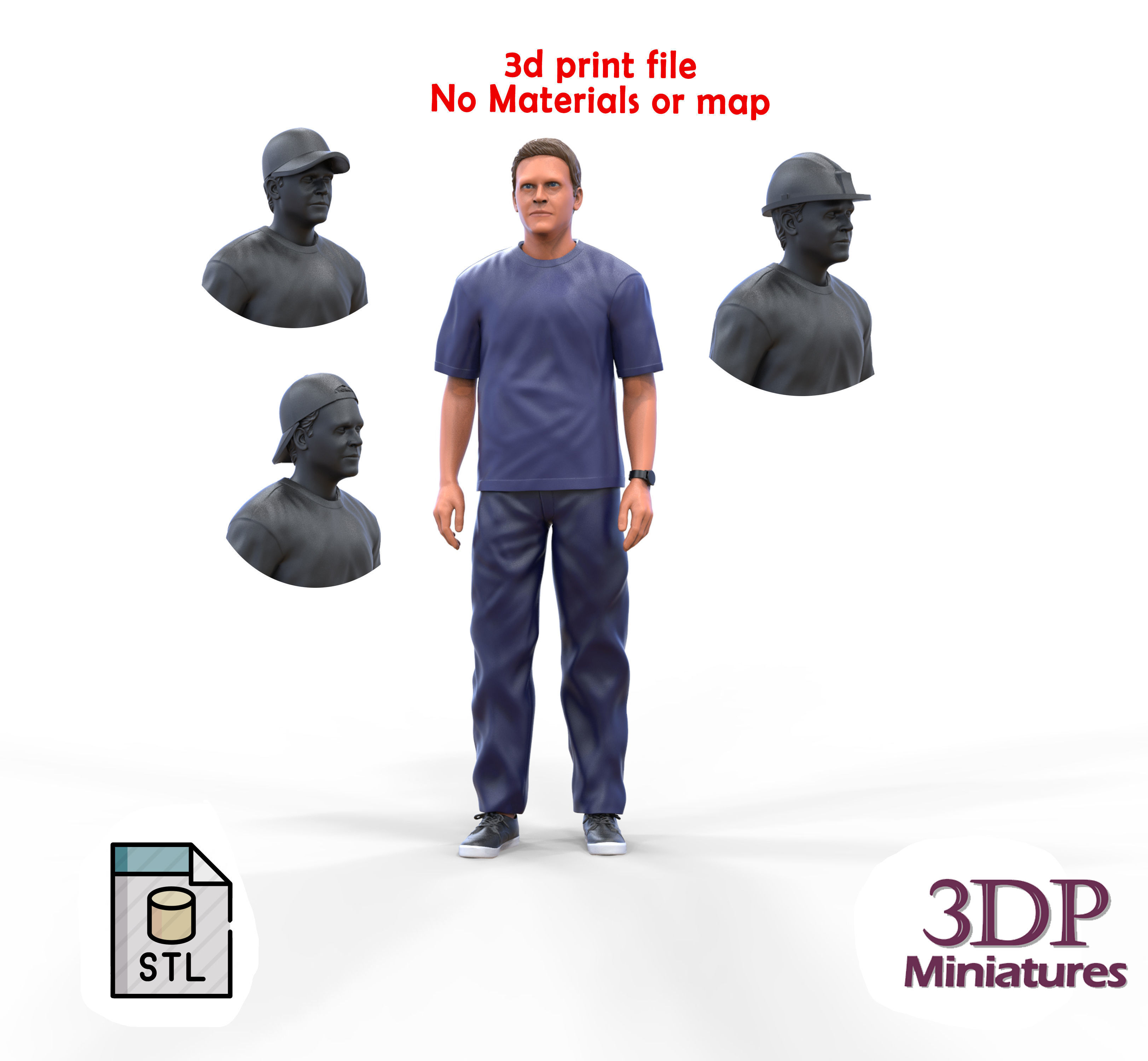 N12 Paul Walker fast and Furious 3D model 3D printable | CGTrader