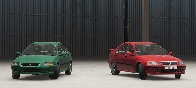 Honda Civic MA MB 3D model | CGTrader