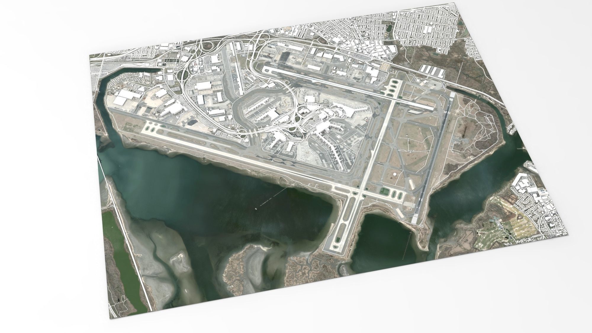 John F Kennedy International Airport 3D model | CGTrader