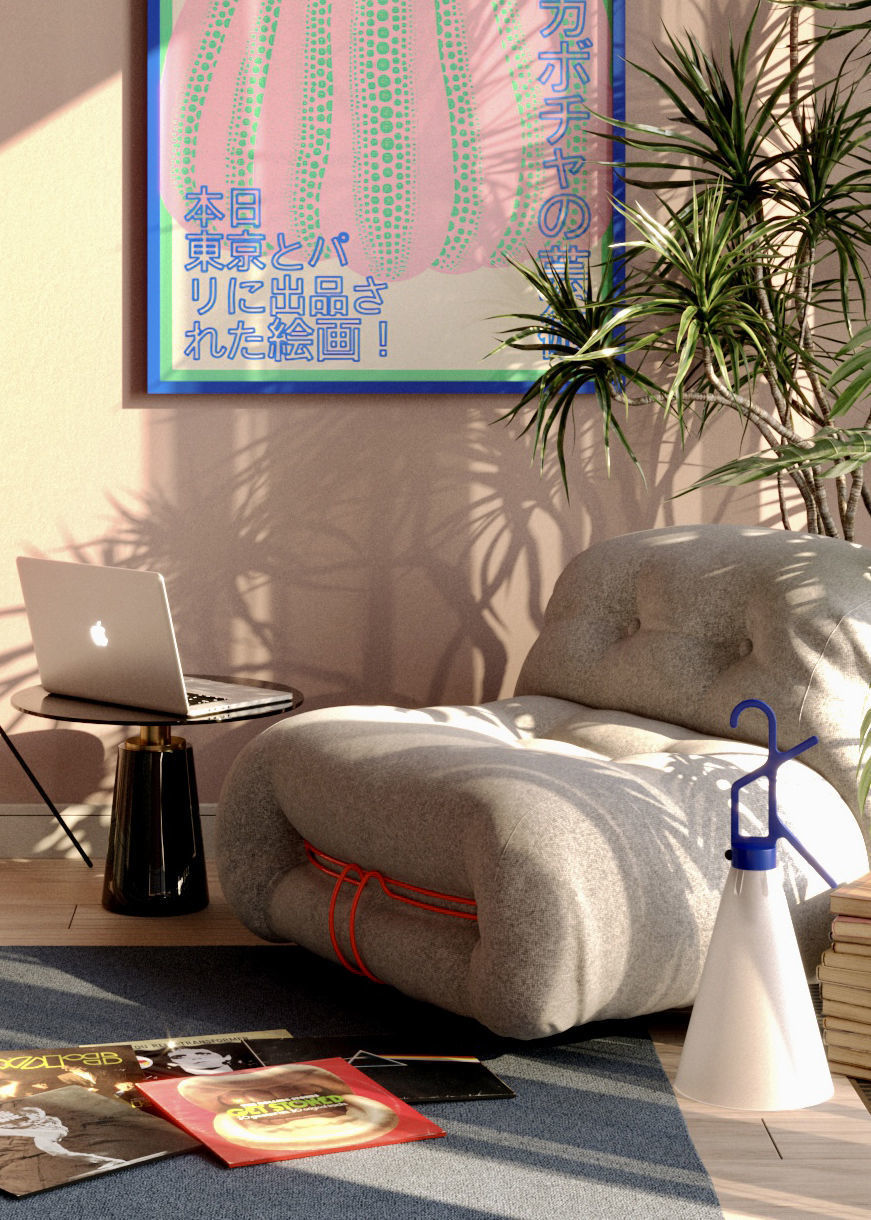 Free Cinema 4D and Corona interior scene Free 3D model free 3D model ...