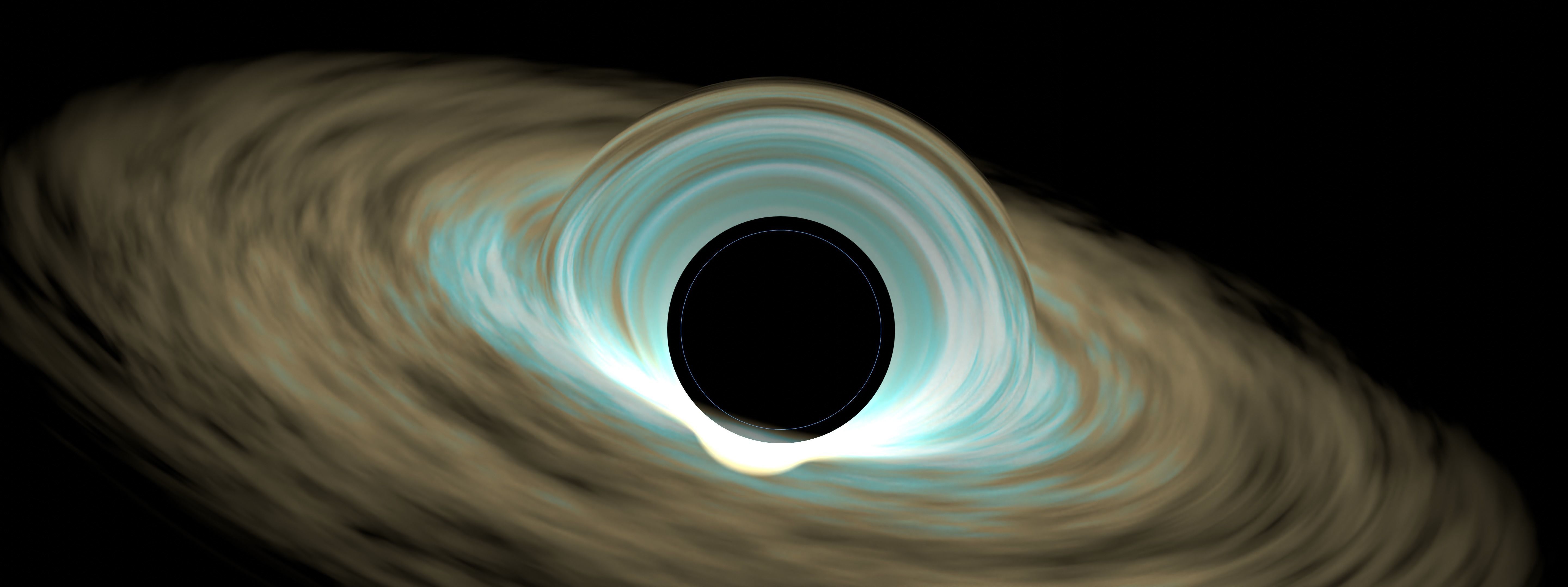 3D model 3D Black Hole Model Exploration of Space-Time Distortion VR ...