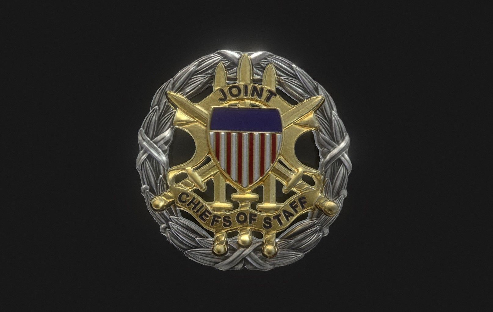 Joint Chiefs Of Staff Identification Badge 3D model 3D printable | CGTrader