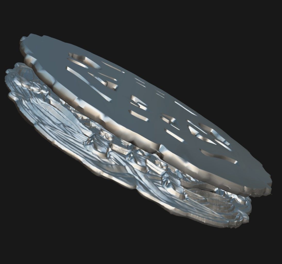 Joint Chiefs Of Staff Identification Badge 3D model 3D printable | CGTrader