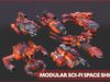 Modular Space Ships 3D model | CGTrader