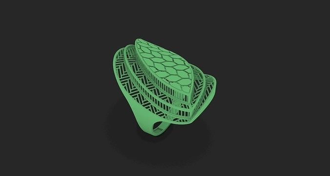 fusion ring 3D model 3D printable | CGTrader