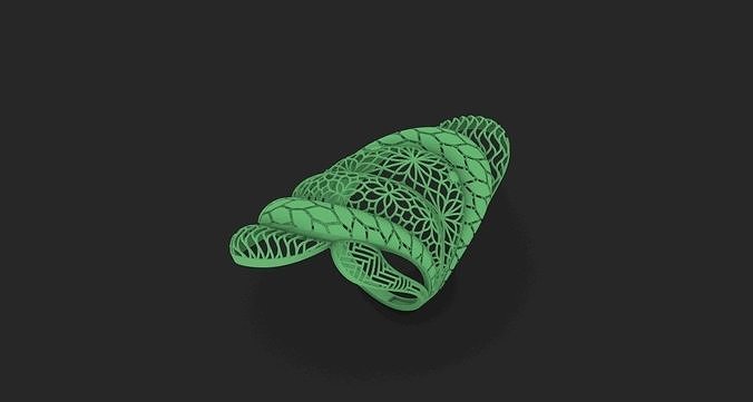 fusion ring 3D model 3D printable | CGTrader