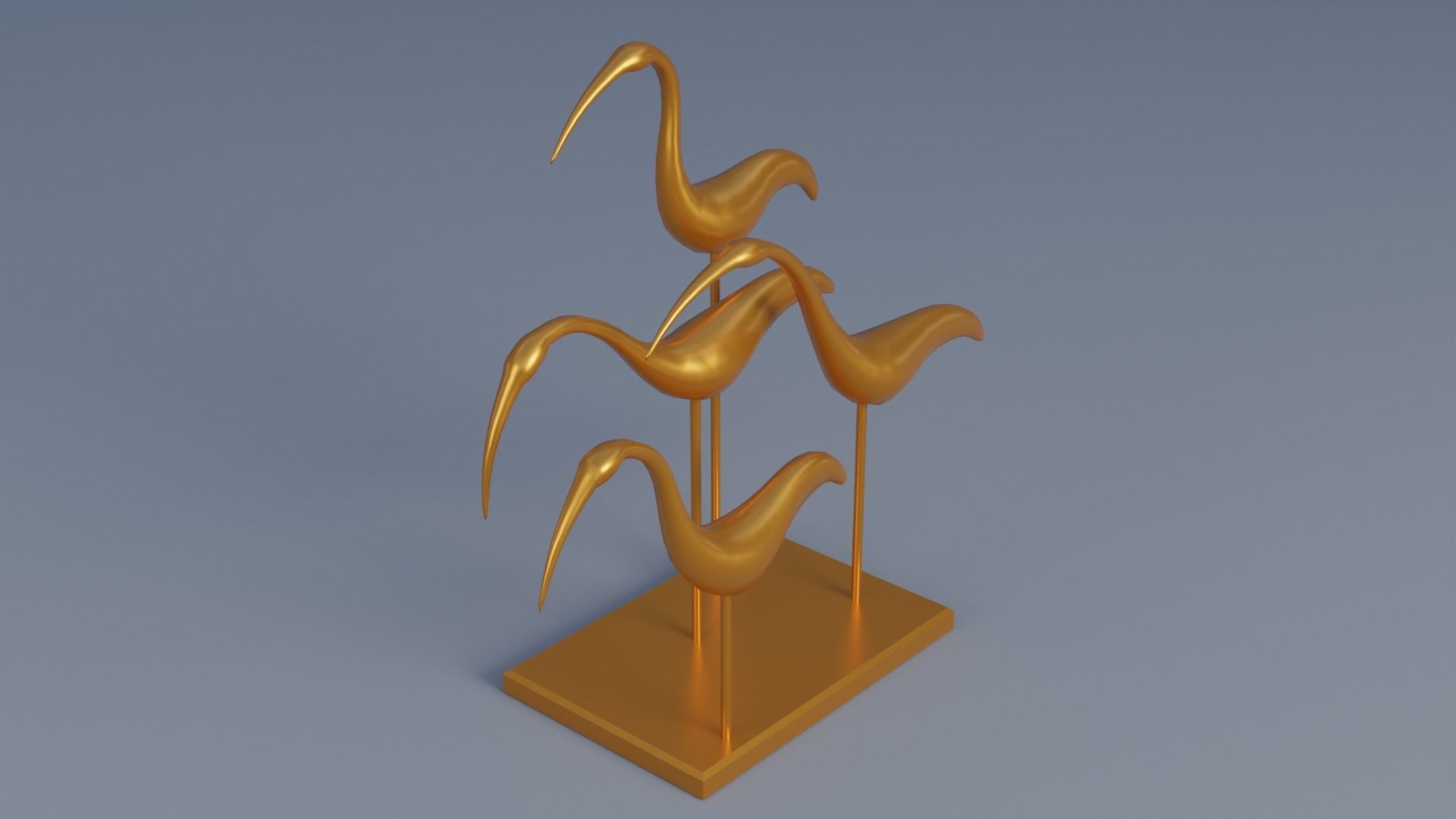 3D model Swan decoration VR / AR / low-poly | CGTrader