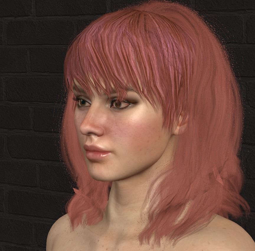 Female Character-Raha free 3D model rigged | CGTrader