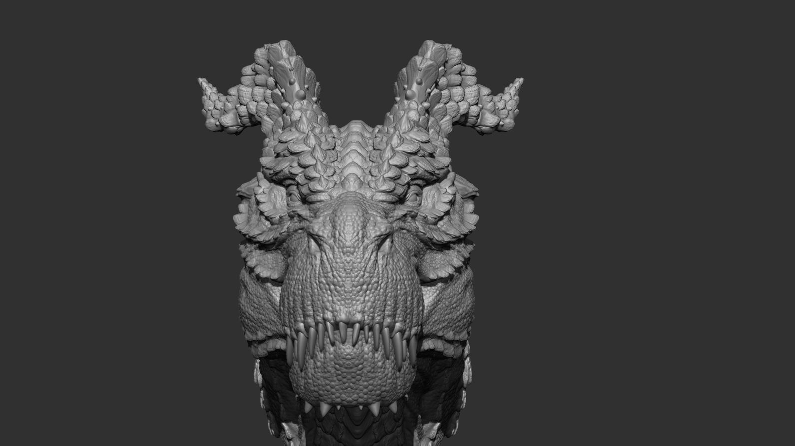 Dragon Head 01 3D model 3D printable | CGTrader