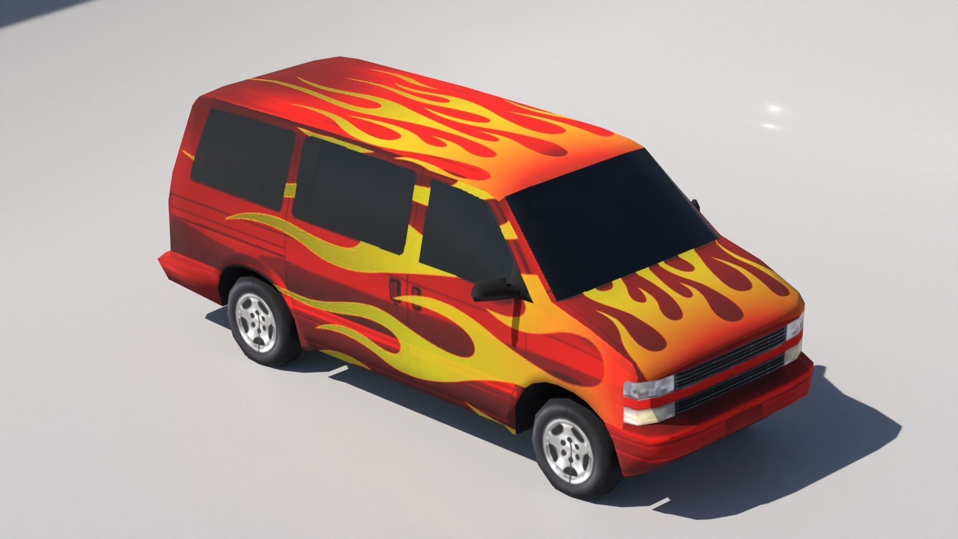 3D model Chevrolet Astro VR / AR / low-poly | CGTrader