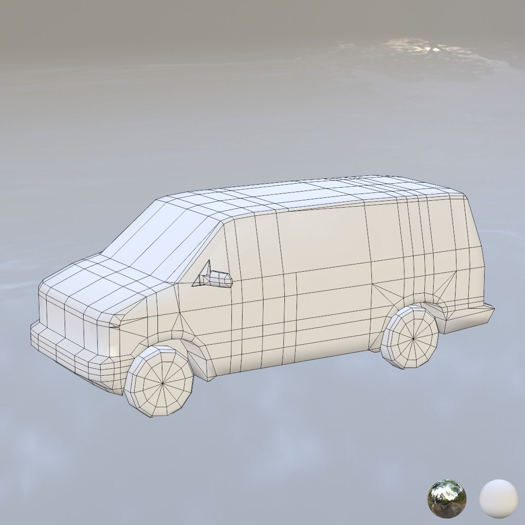 3D model Chevrolet Astro VR / AR / low-poly | CGTrader
