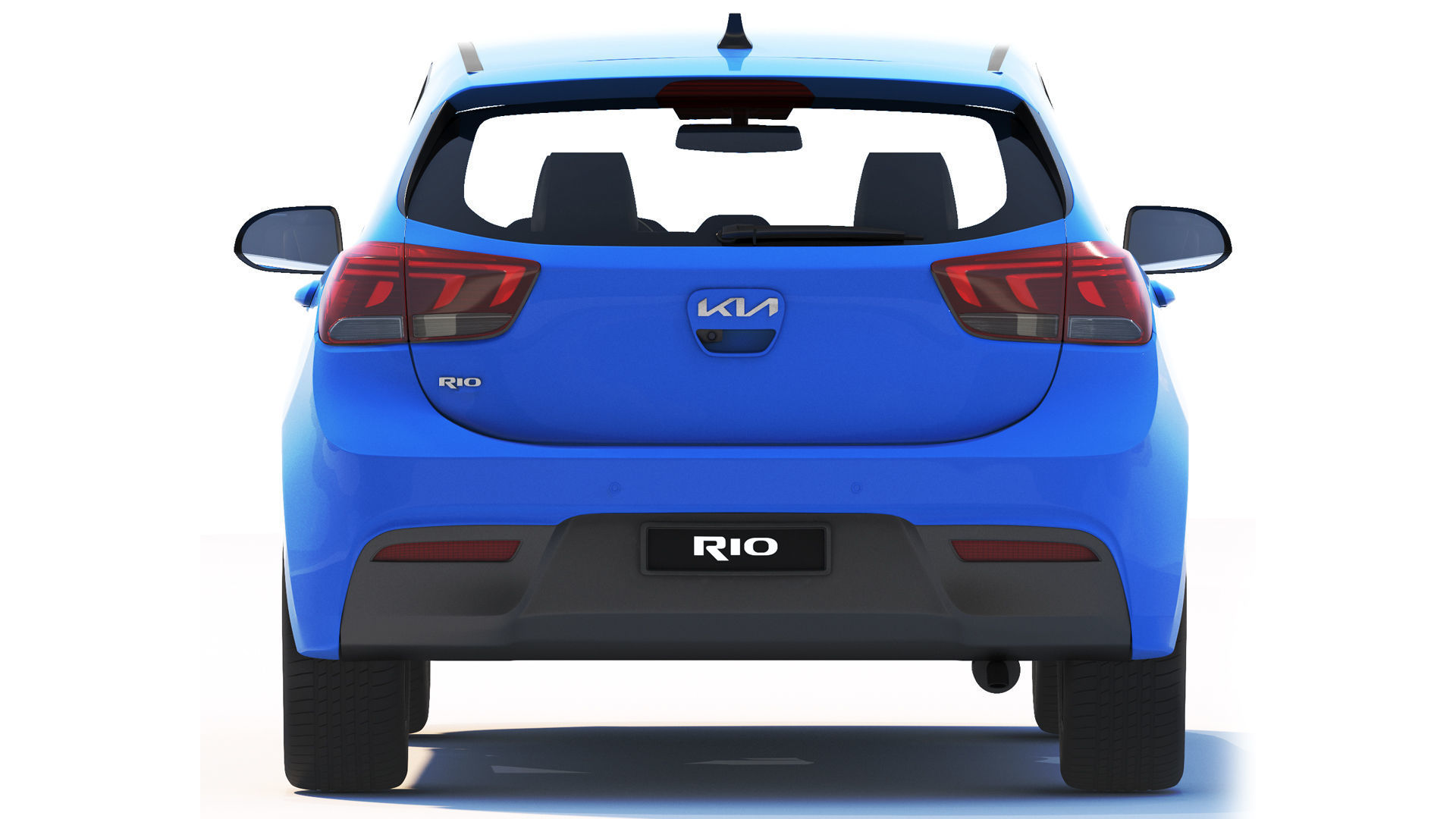 Kia Rio hatchback 2023 3D model | CGTrader