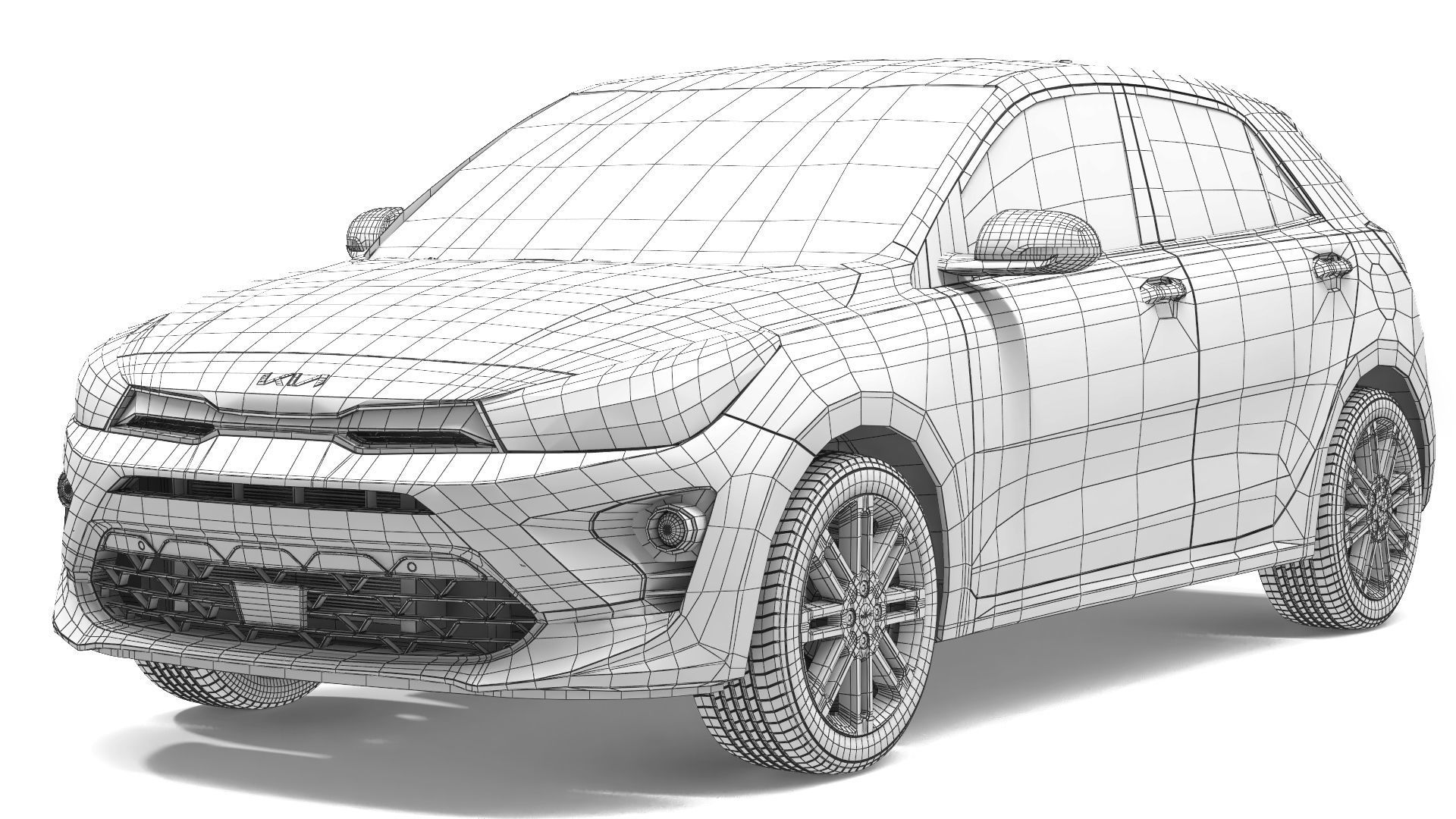 Kia Rio hatchback 2023 3D model | CGTrader