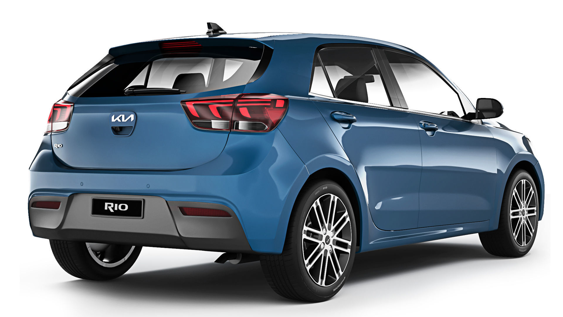 Kia Rio hatchback 2023 3D model | CGTrader