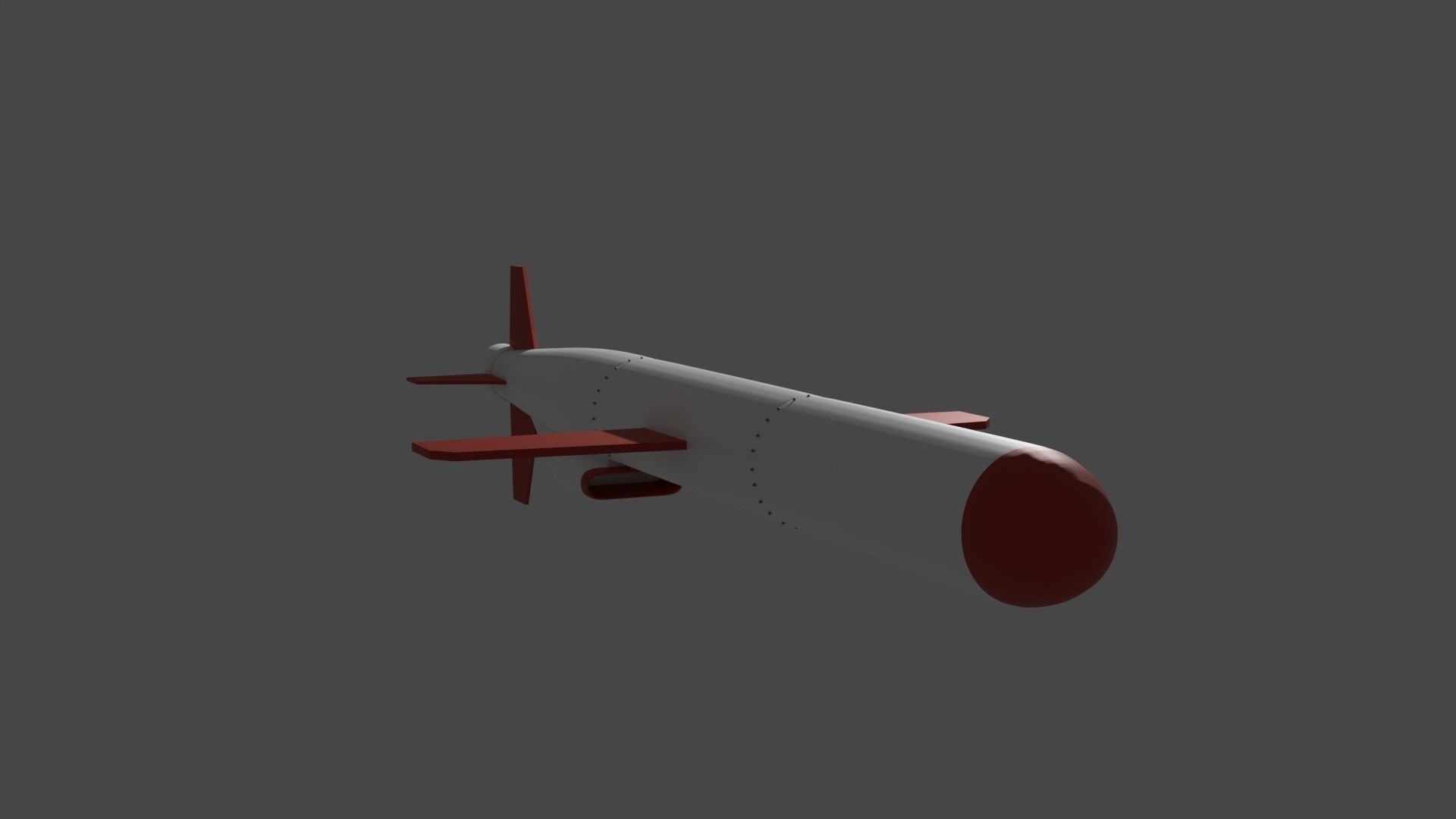 BGM-109 Tomahawk cruise missile 3D model | CGTrader