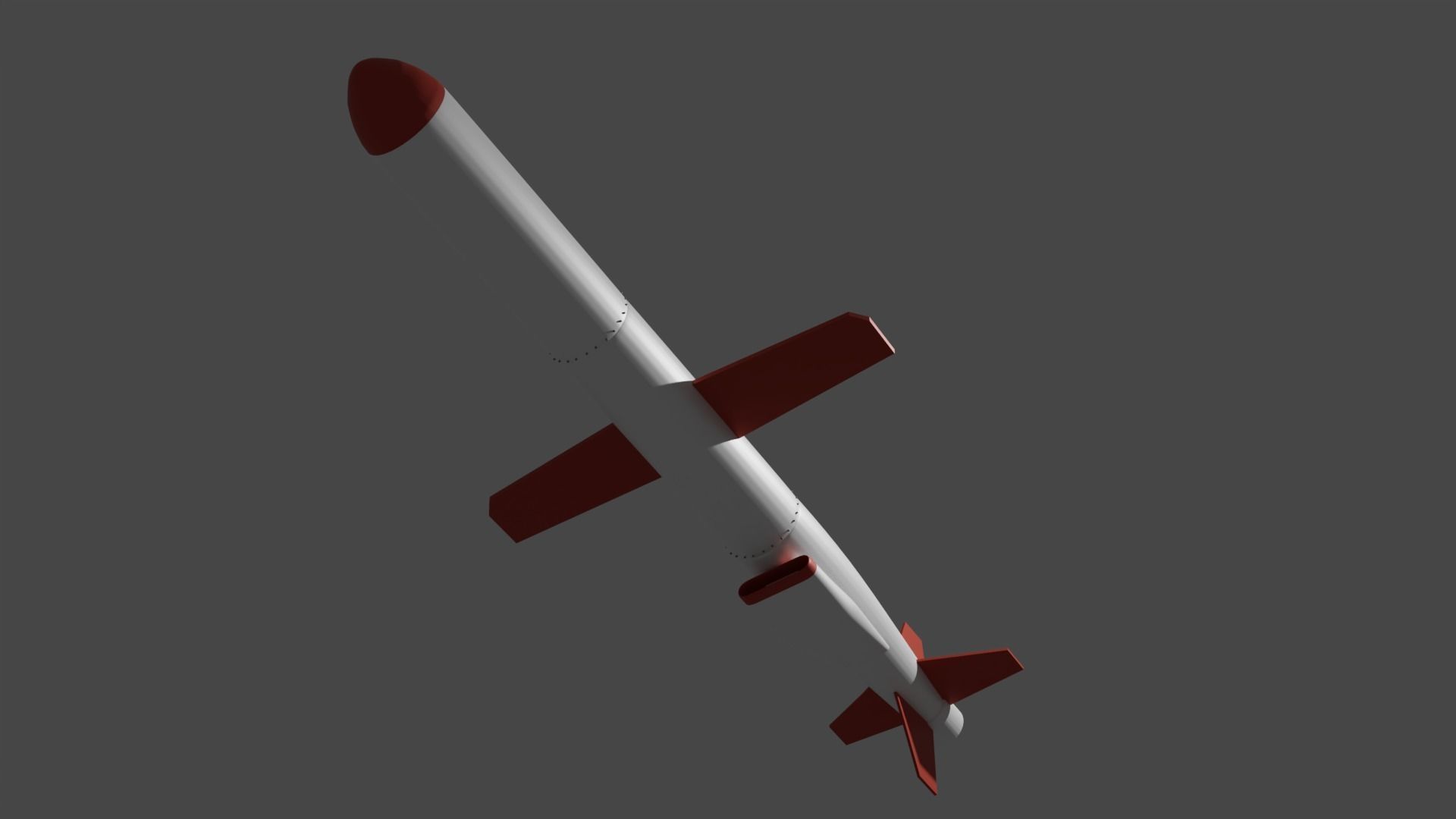 BGM-109 Tomahawk cruise missile 3D model | CGTrader