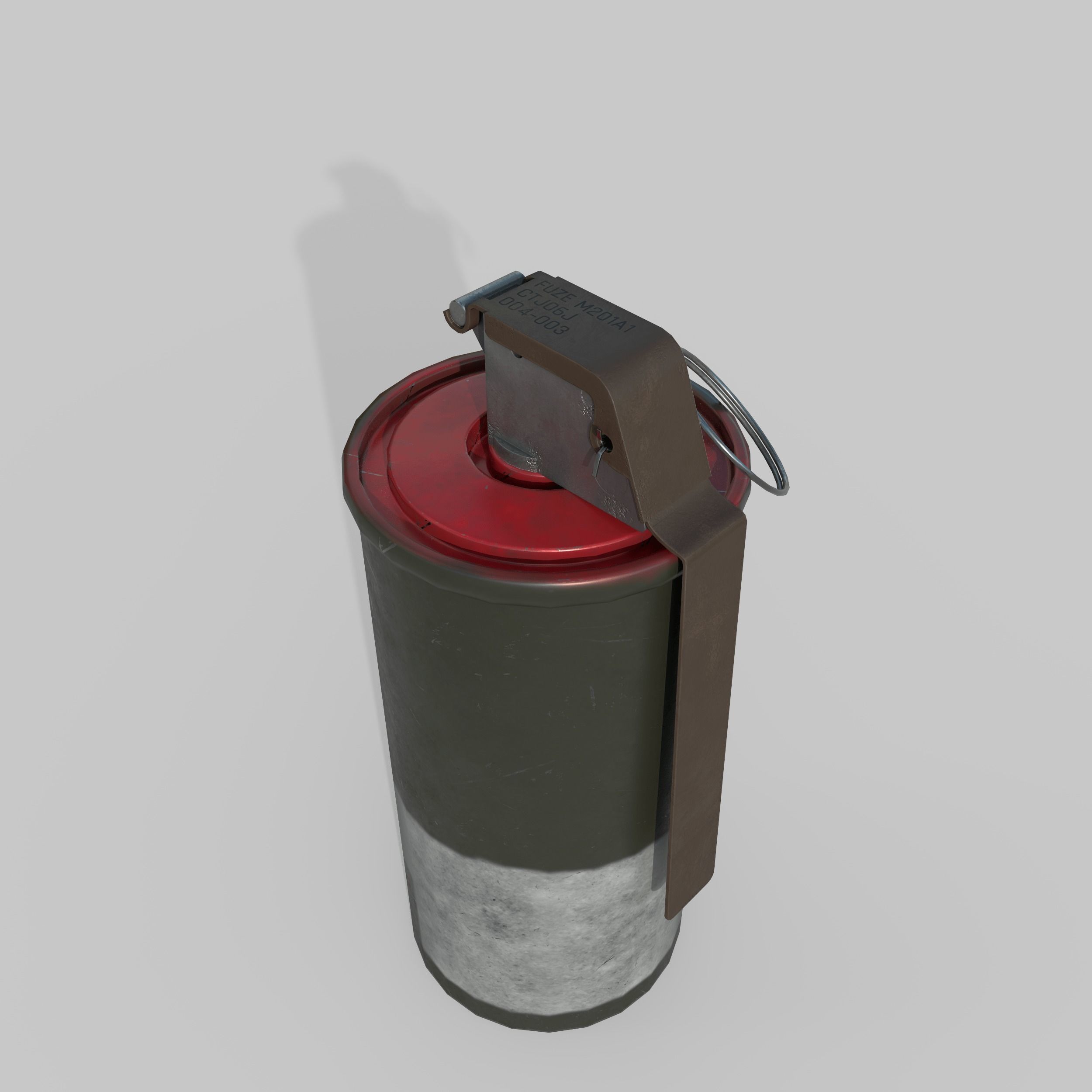 3D model Grenade M18 Smoke VR / AR / low-poly | CGTrader