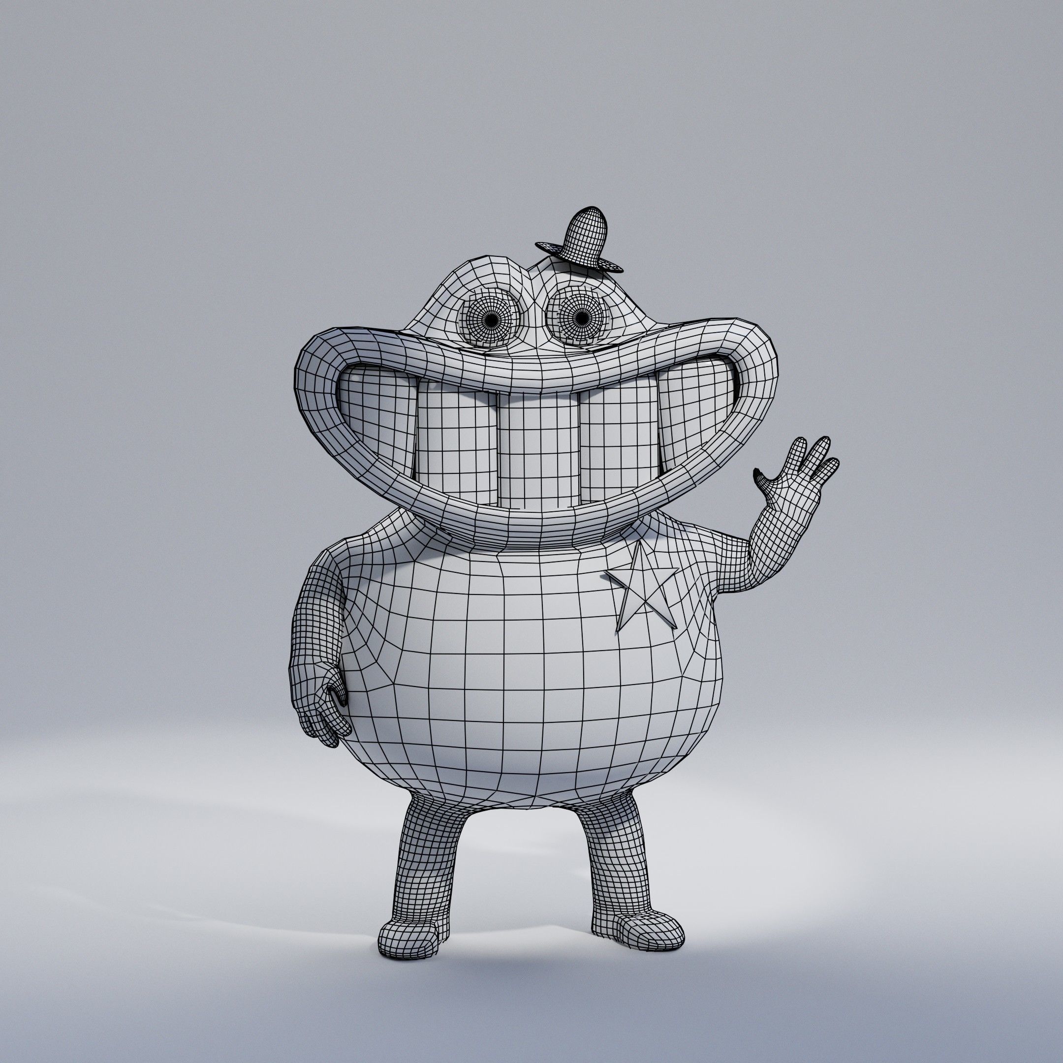3D model Sheriff Toadster VR / AR / low-poly | CGTrader