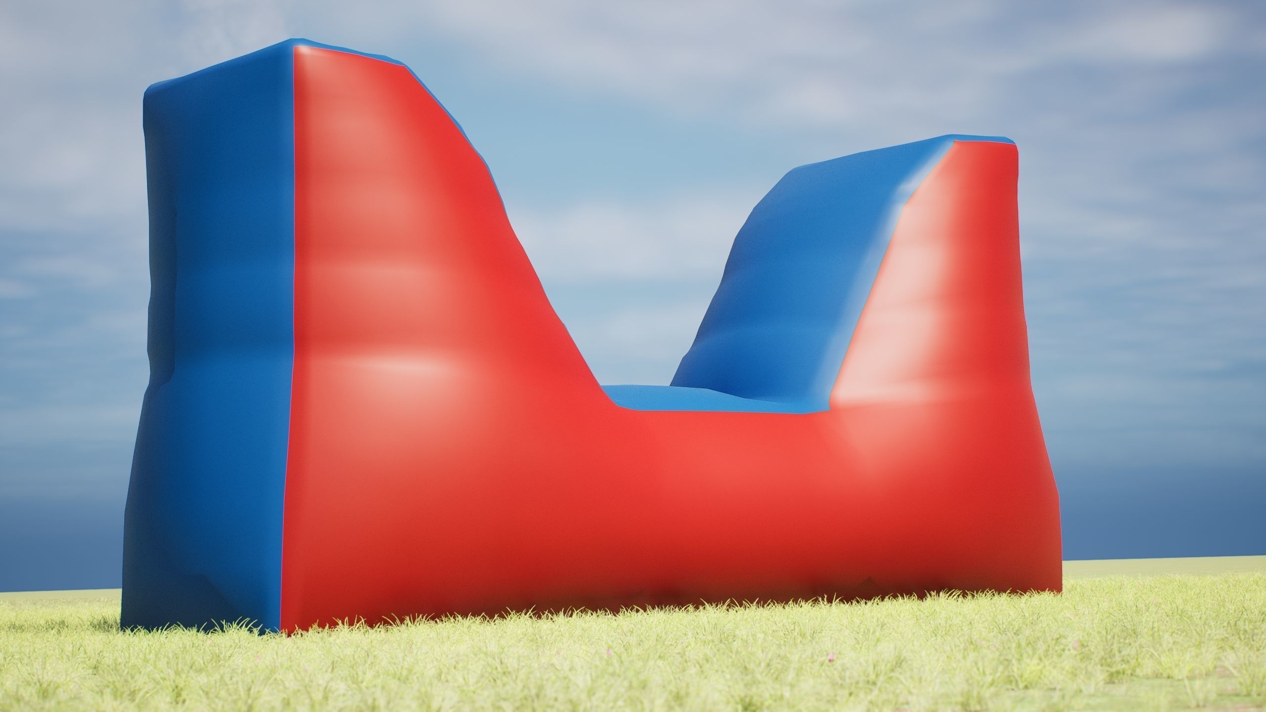 Paintball Bunker - Battlement 3D model | CGTrader