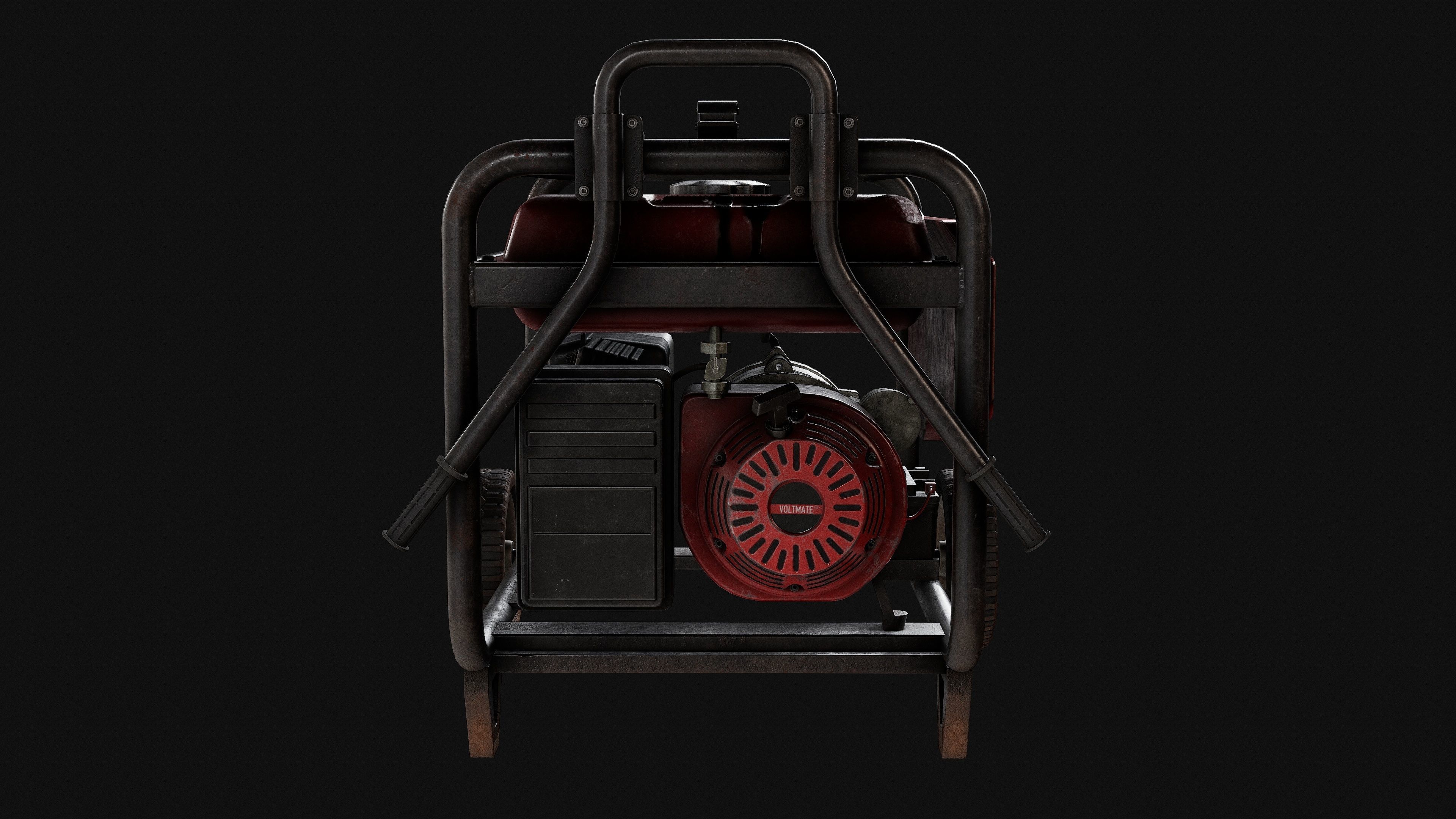 3D model Portable Generator-PBR Game Ready VR / AR / low-poly | CGTrader