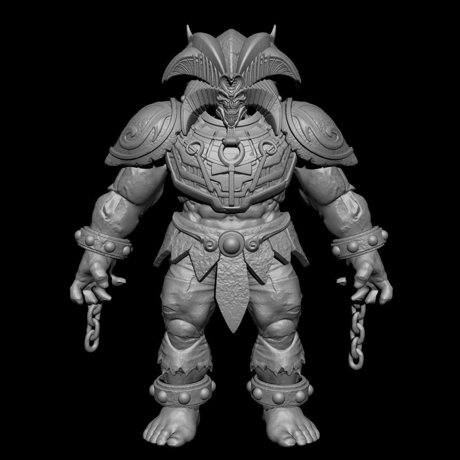 THE EXODIA GOD 3D model | CGTrader