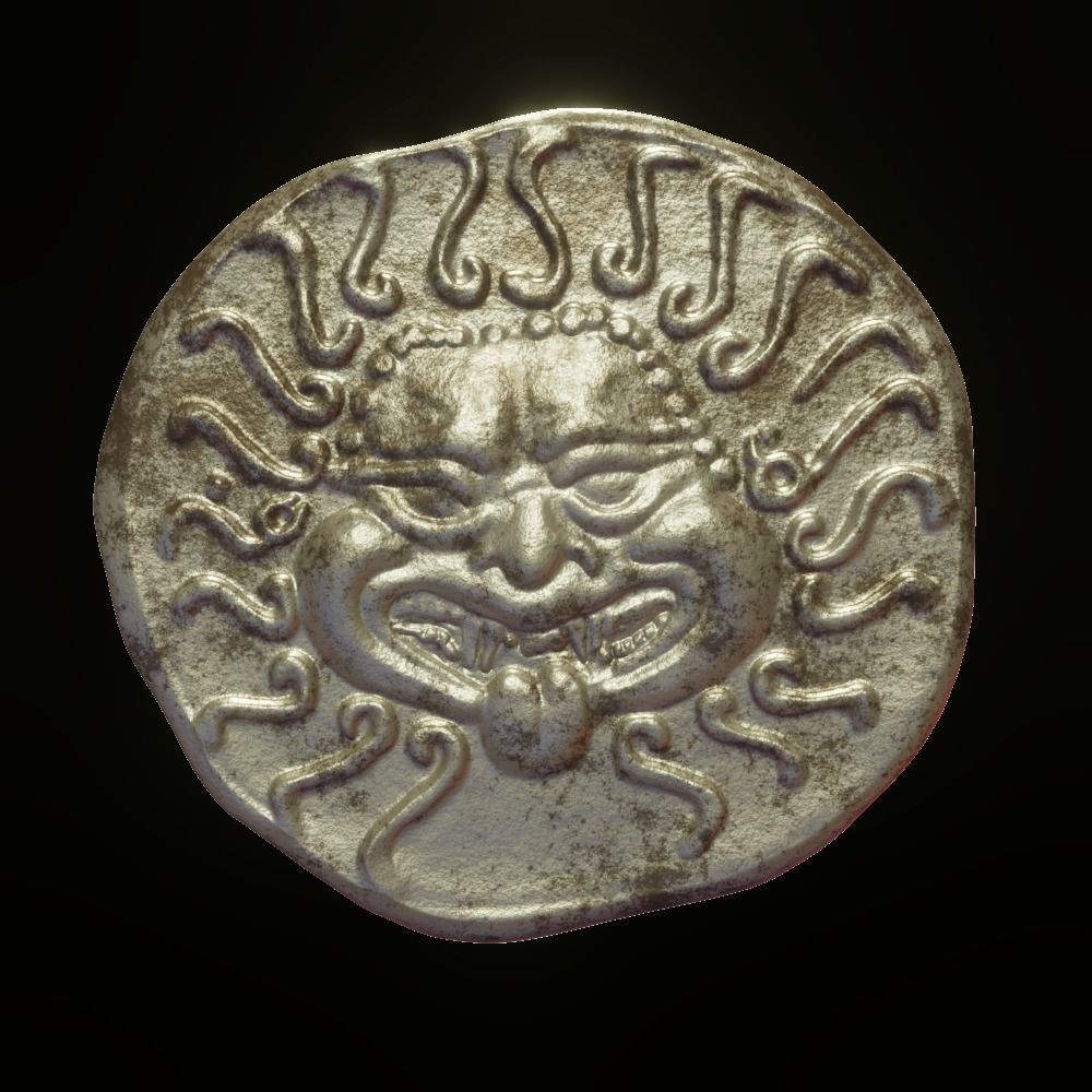 Apollonica Pontica drachm coin 3D model 3D printable | CGTrader