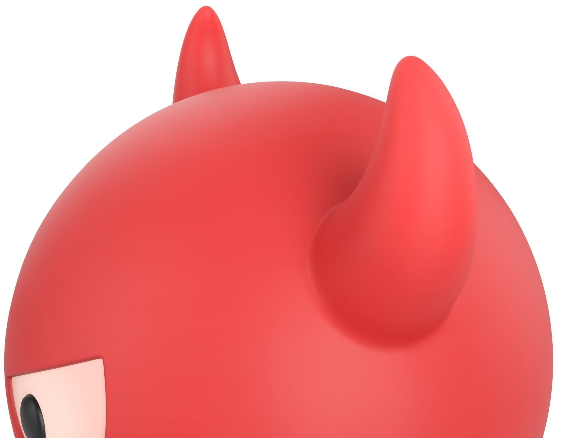 Character241 Devil Face 3D model | CGTrader